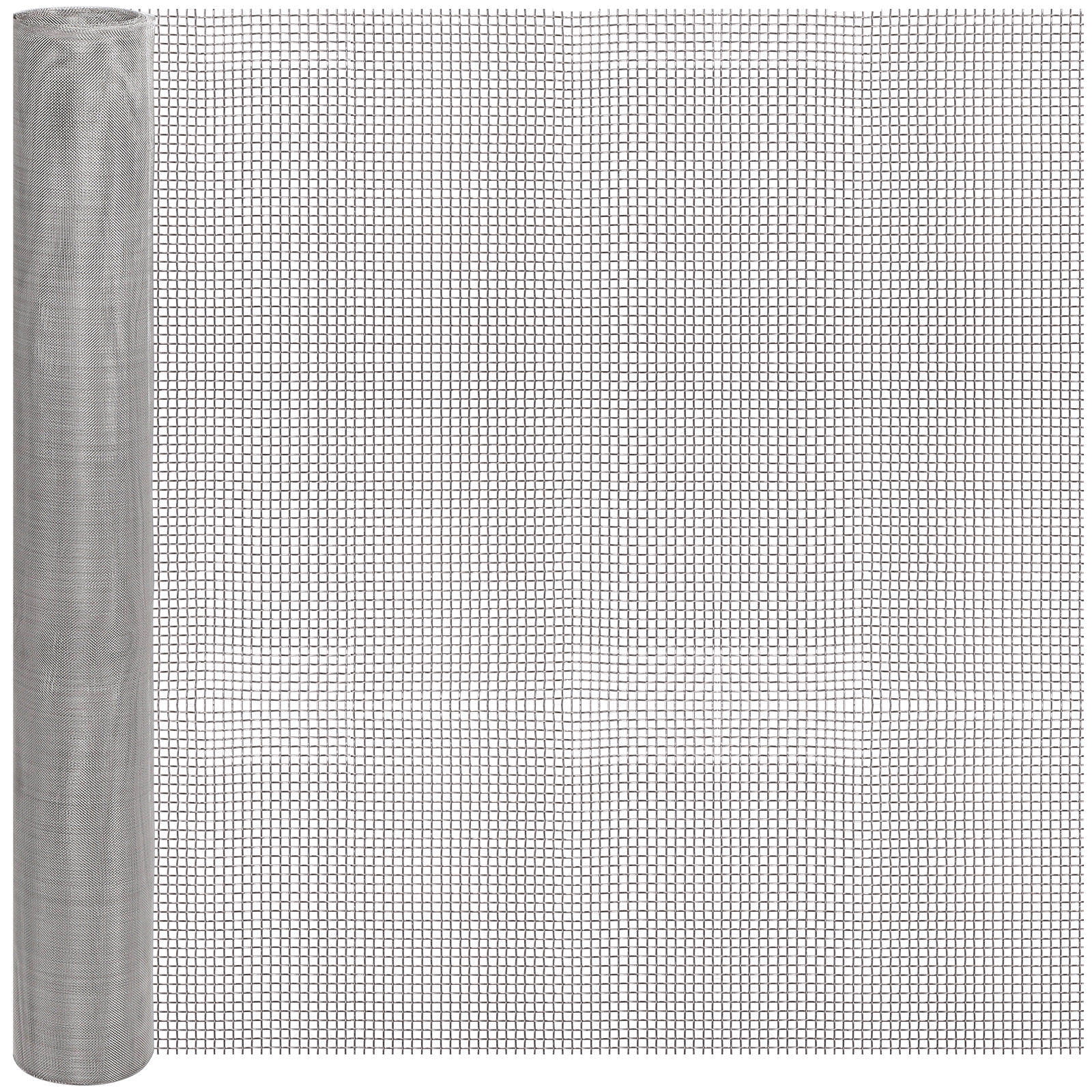 FRCOLOR 1 Roll Metal Screen Mesh Stainless Steel Screen Vents Screen ...