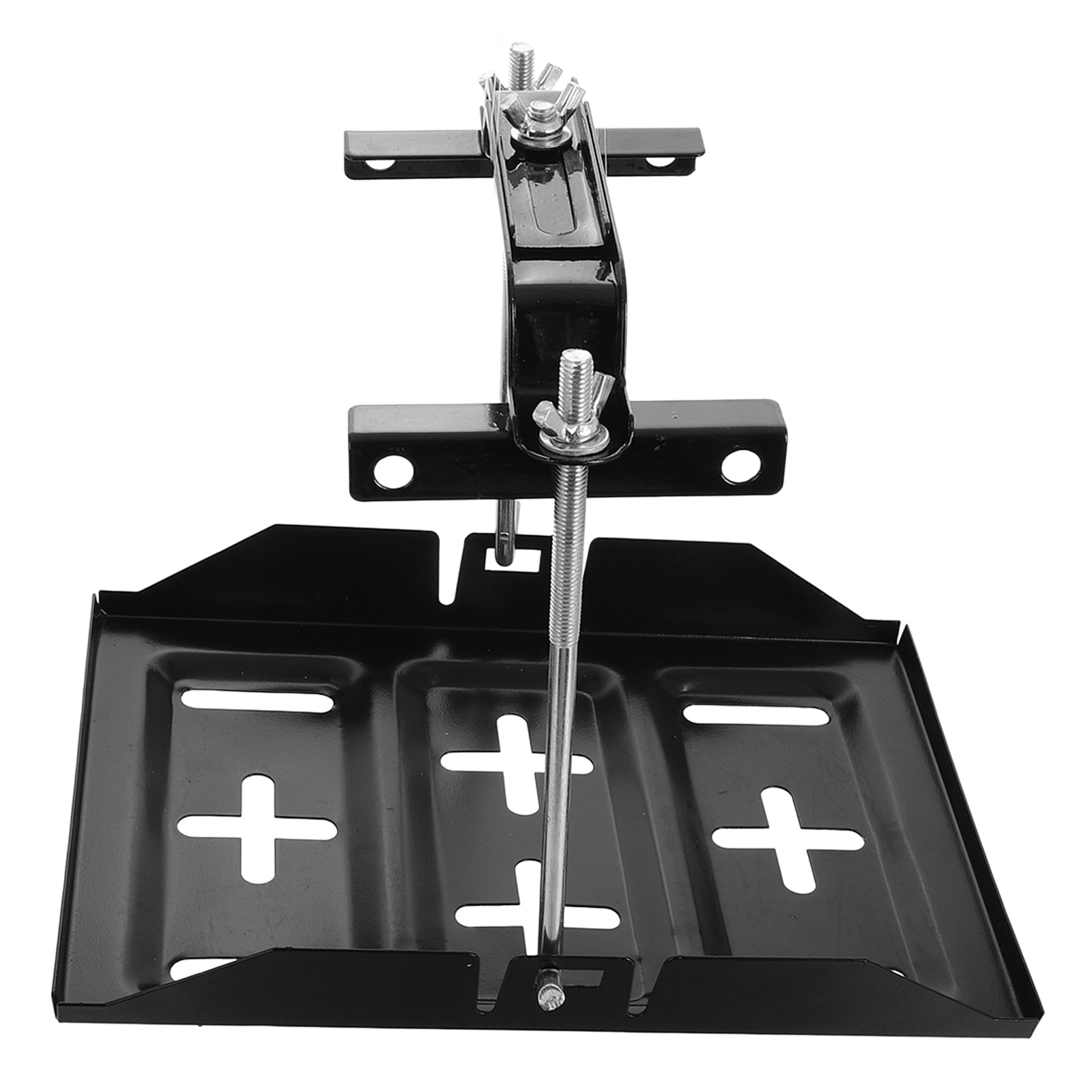 FRCOLOR 1 Set Adjustable Battery Tray Clamp Kit Battery Hold Down Tray ...