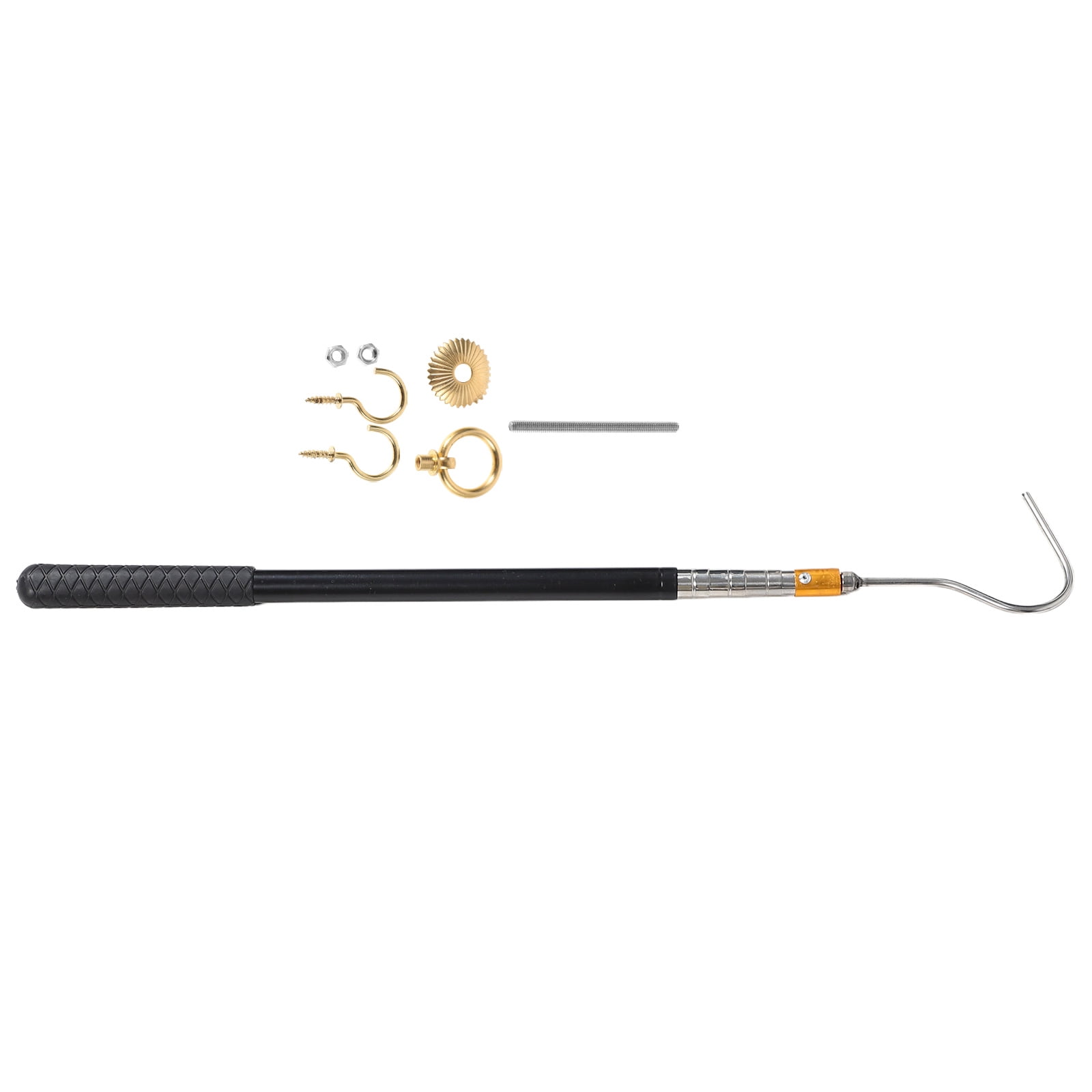 FRCOLOR 1 Set Attic Ladder Pull Down System Kit Rod Adjustable Length ...