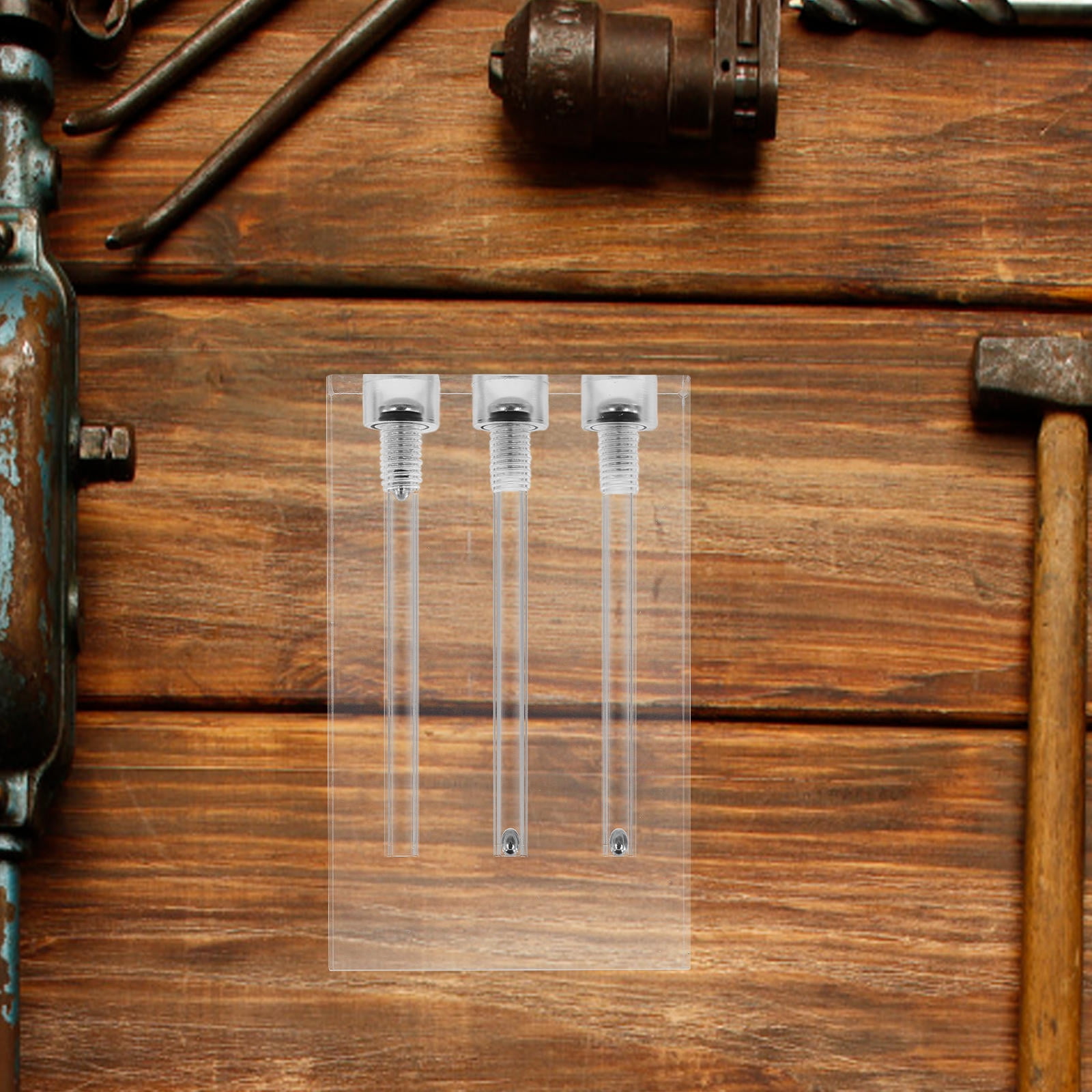 FRCOLOR 1 Set Automobile Engine Oil Quality Comparator 3 Holes Acrylic ...