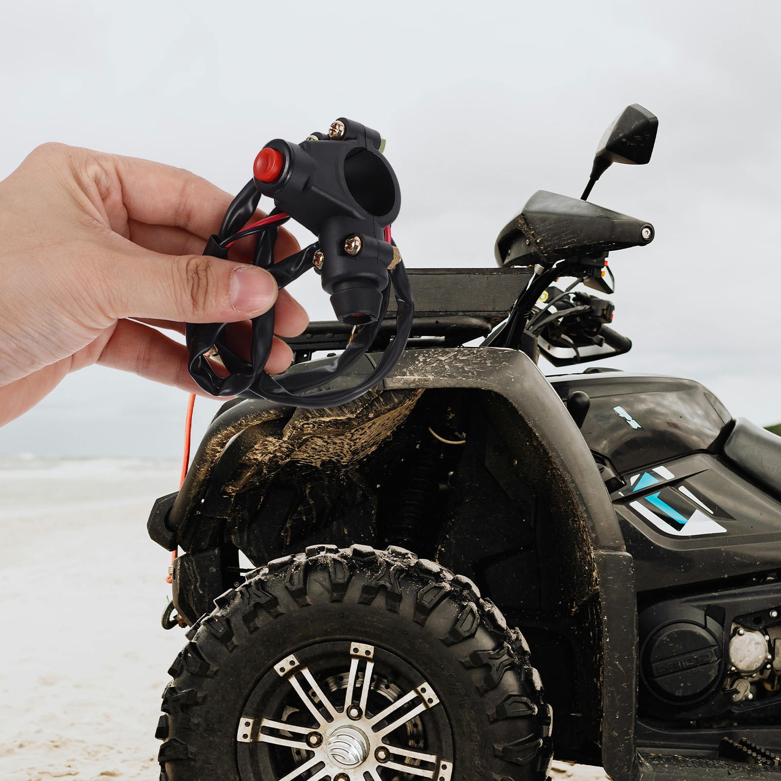 FRCOLOR 1 Set Boat Motor Emergency Stop Switch Engine Kill Switch ...