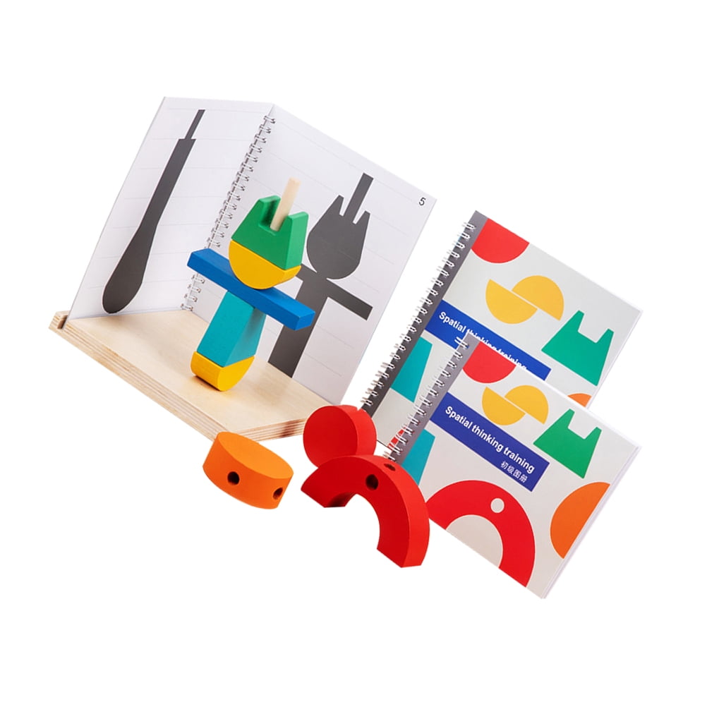 FRCOLOR 1 Set Building Block Toy Three-Dimensional Fine Motor Skill ...