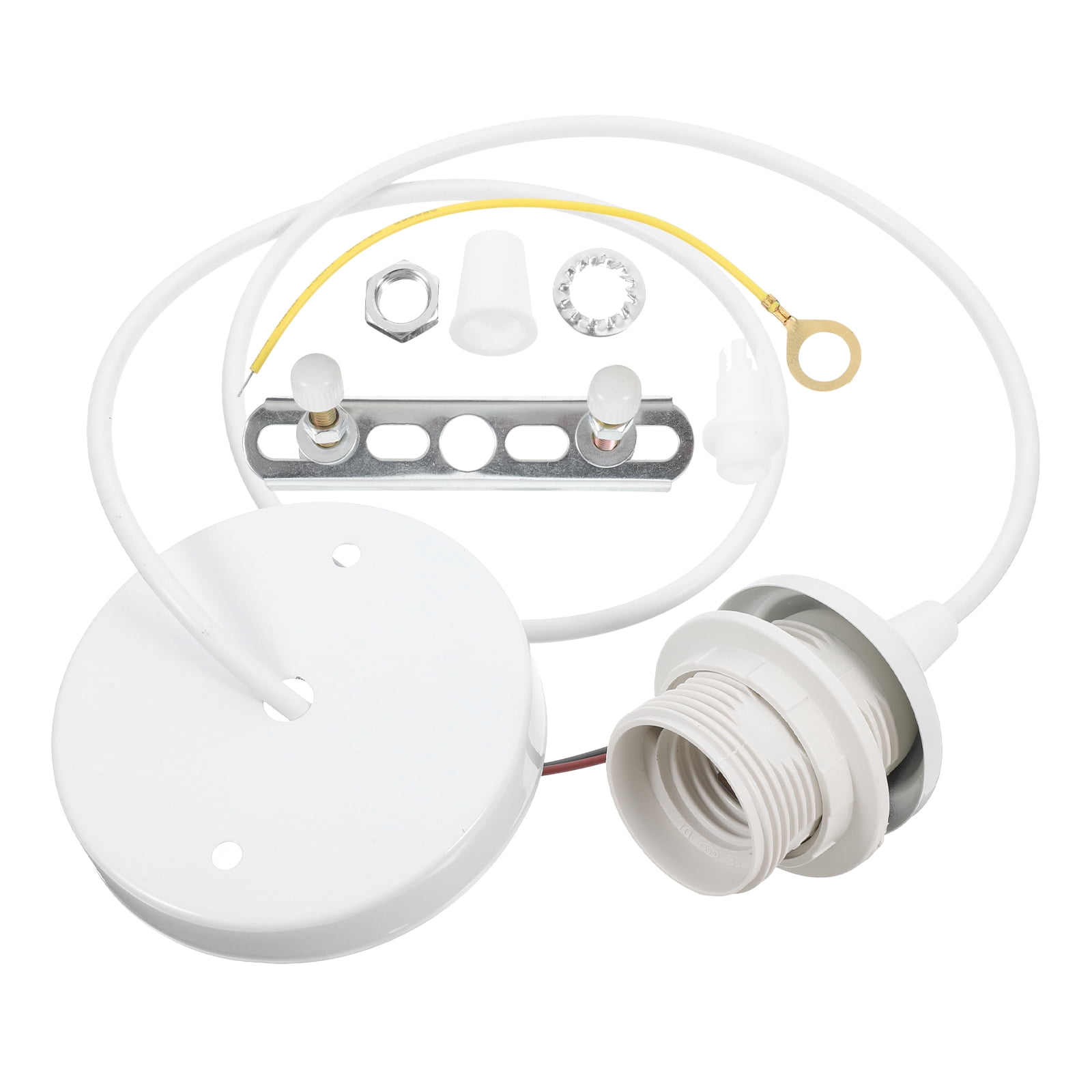 Durable White Pendant Lamp Kit with Adjustable Cable Length for ...