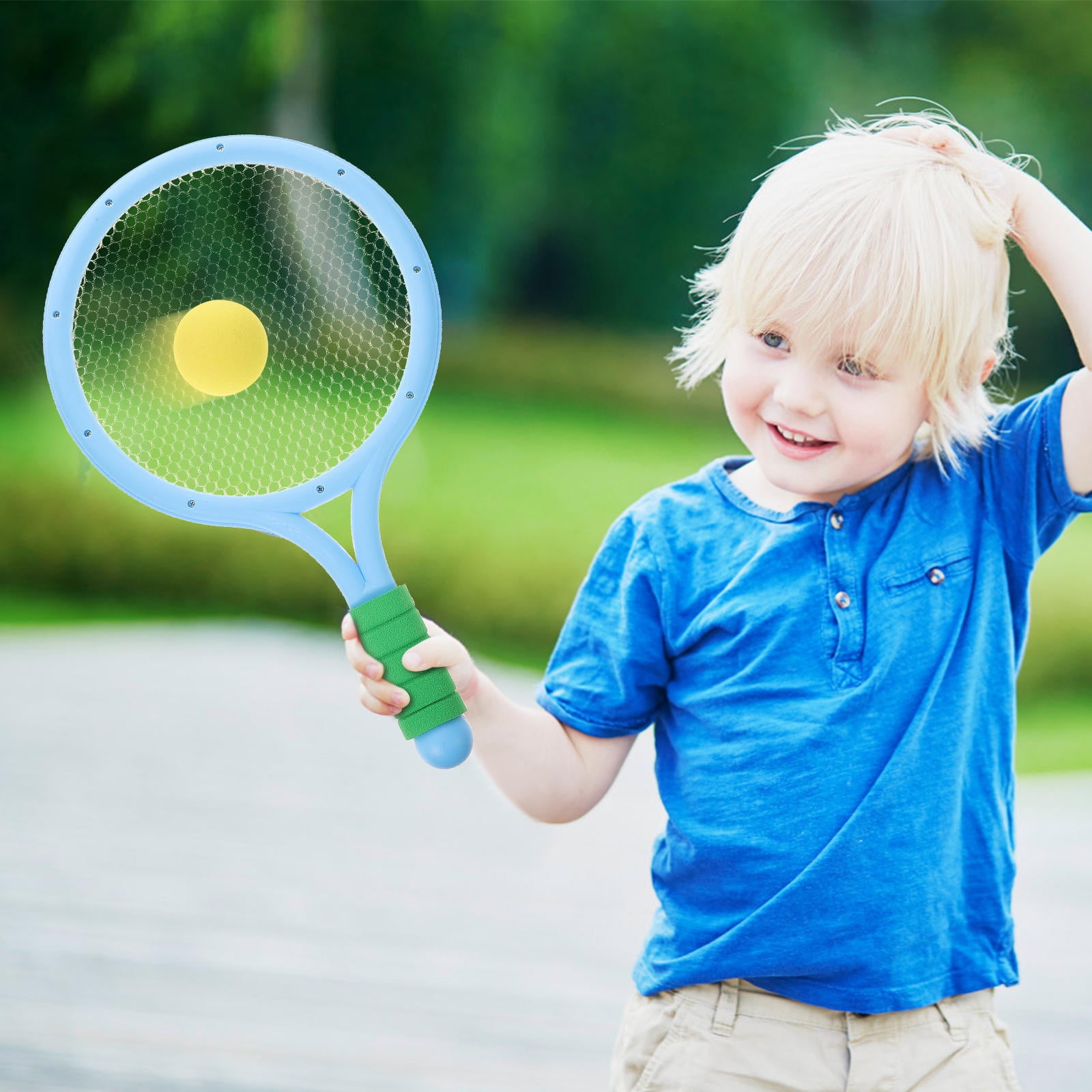 FRCOLOR 1 Set Colored Badminton Racket Kids Training Outdoor Sports ...