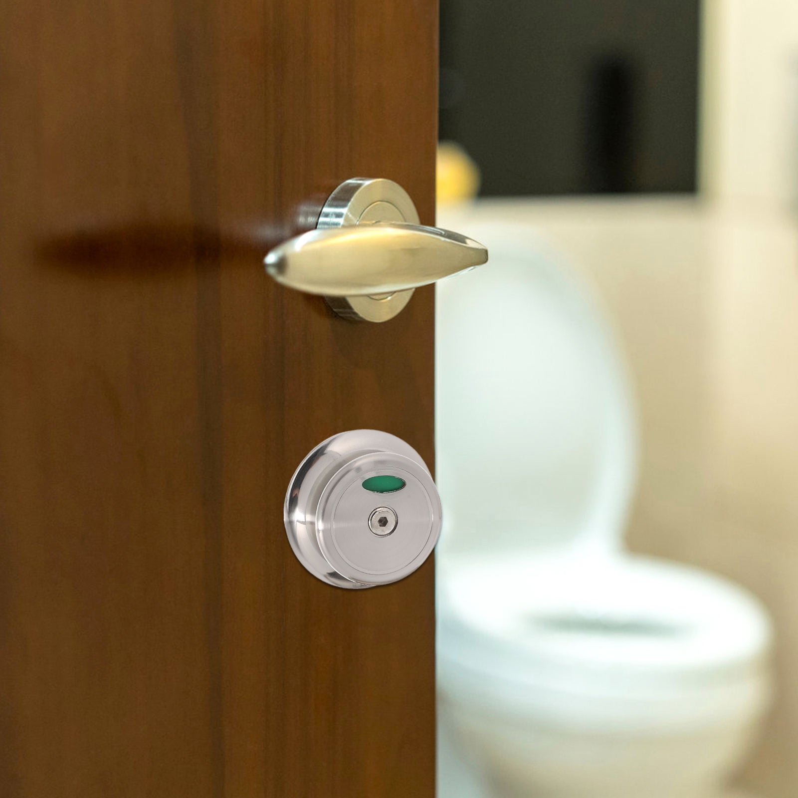 FRCOLOR 1 Set Commercial Bathroom Door Lock Latch with Vacant/Occupied ...