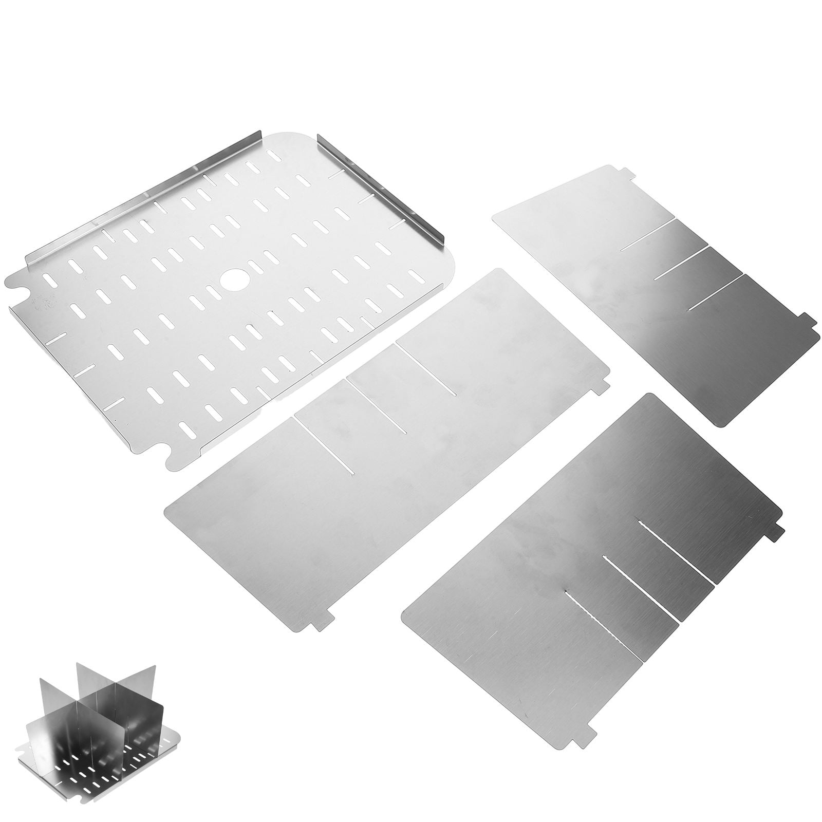 FRCOLOR 1 Set Cooker Divider 6 Grid Hot Pot Liners Slow Cooker Japanese ...
