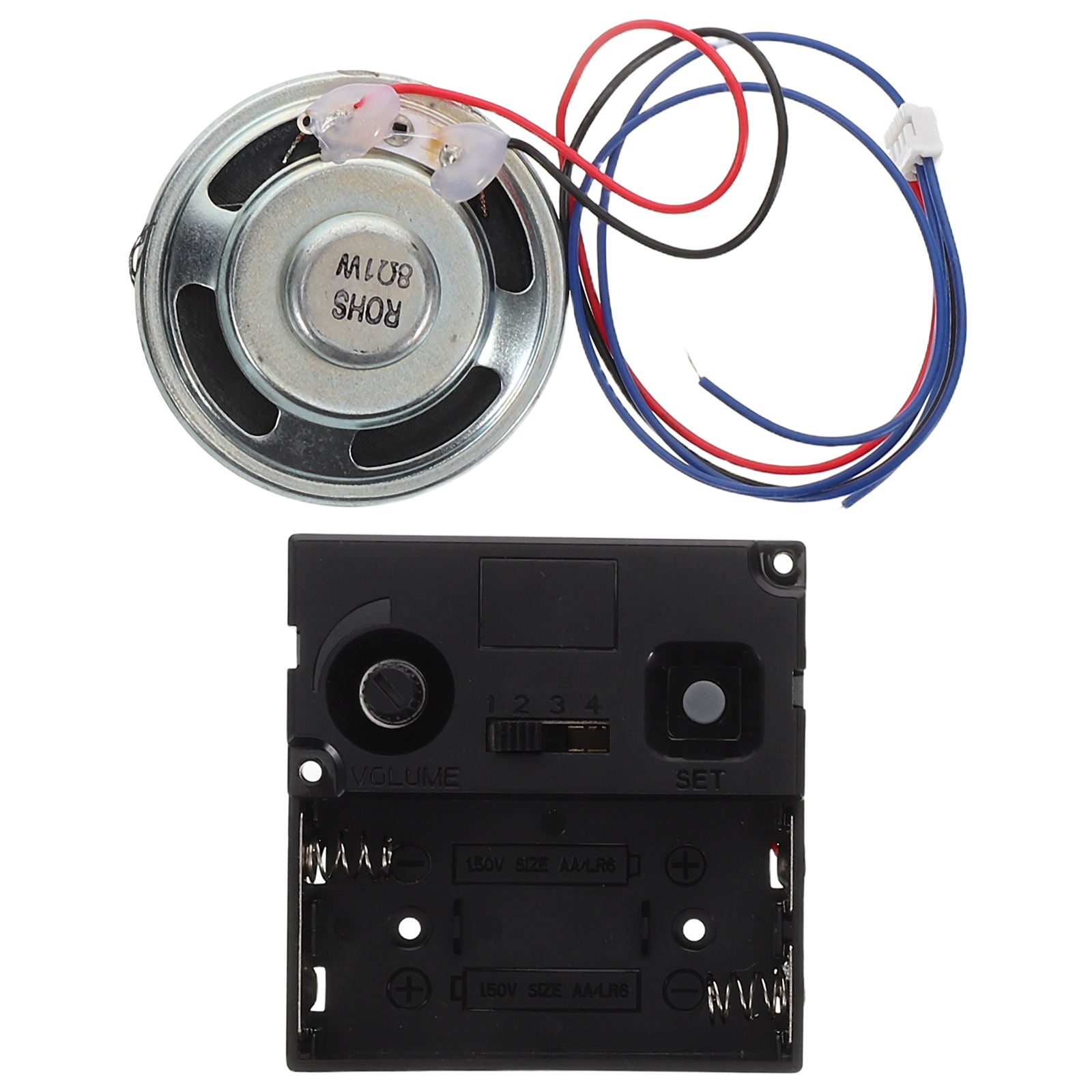 FRCOLOR 1 Set DIY Clock Mechanism with Music Box and Speaker Quartz ...