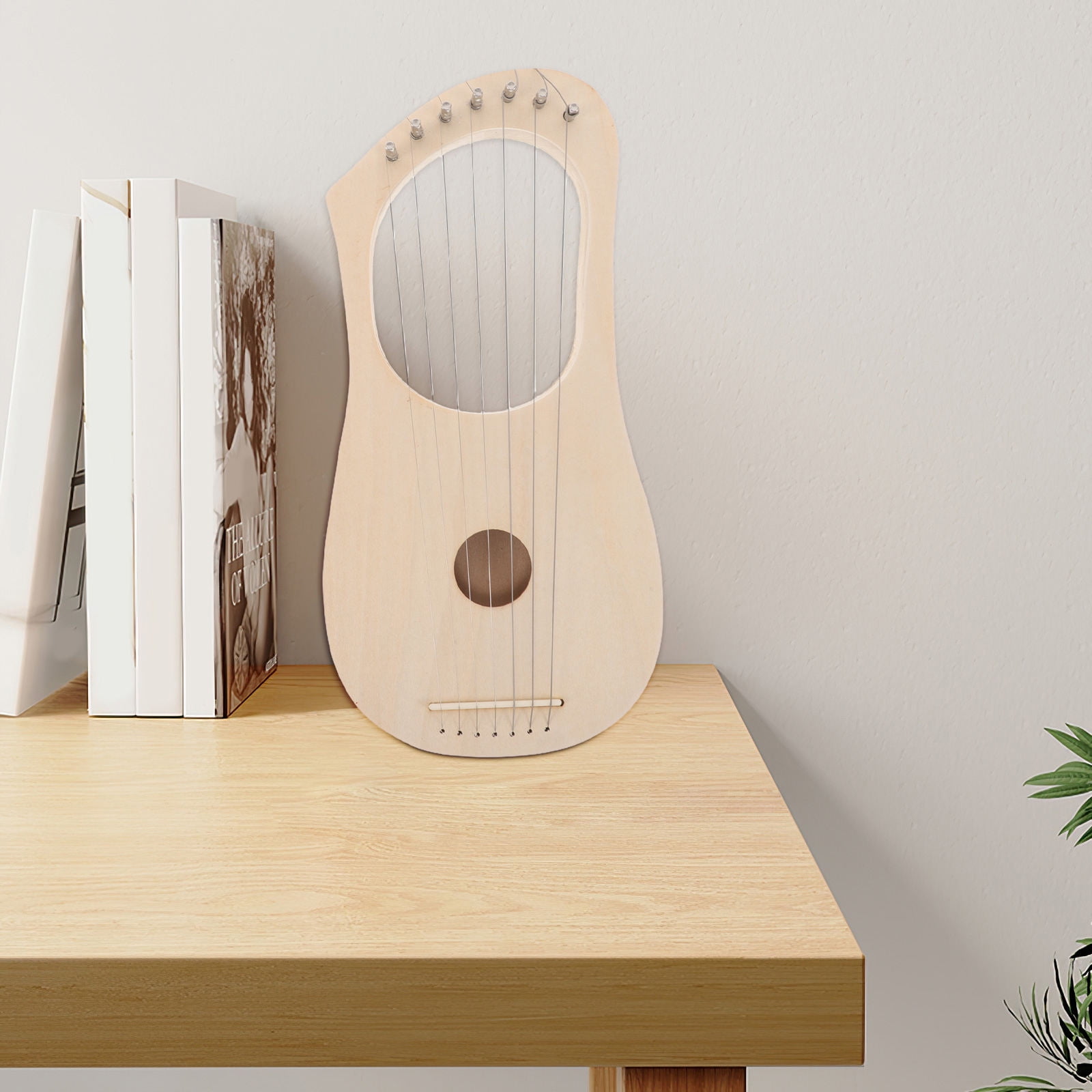 FRCOLOR 1 Set Diy Wooden Lyre Harp Kit For Kids And Beginners Create ...