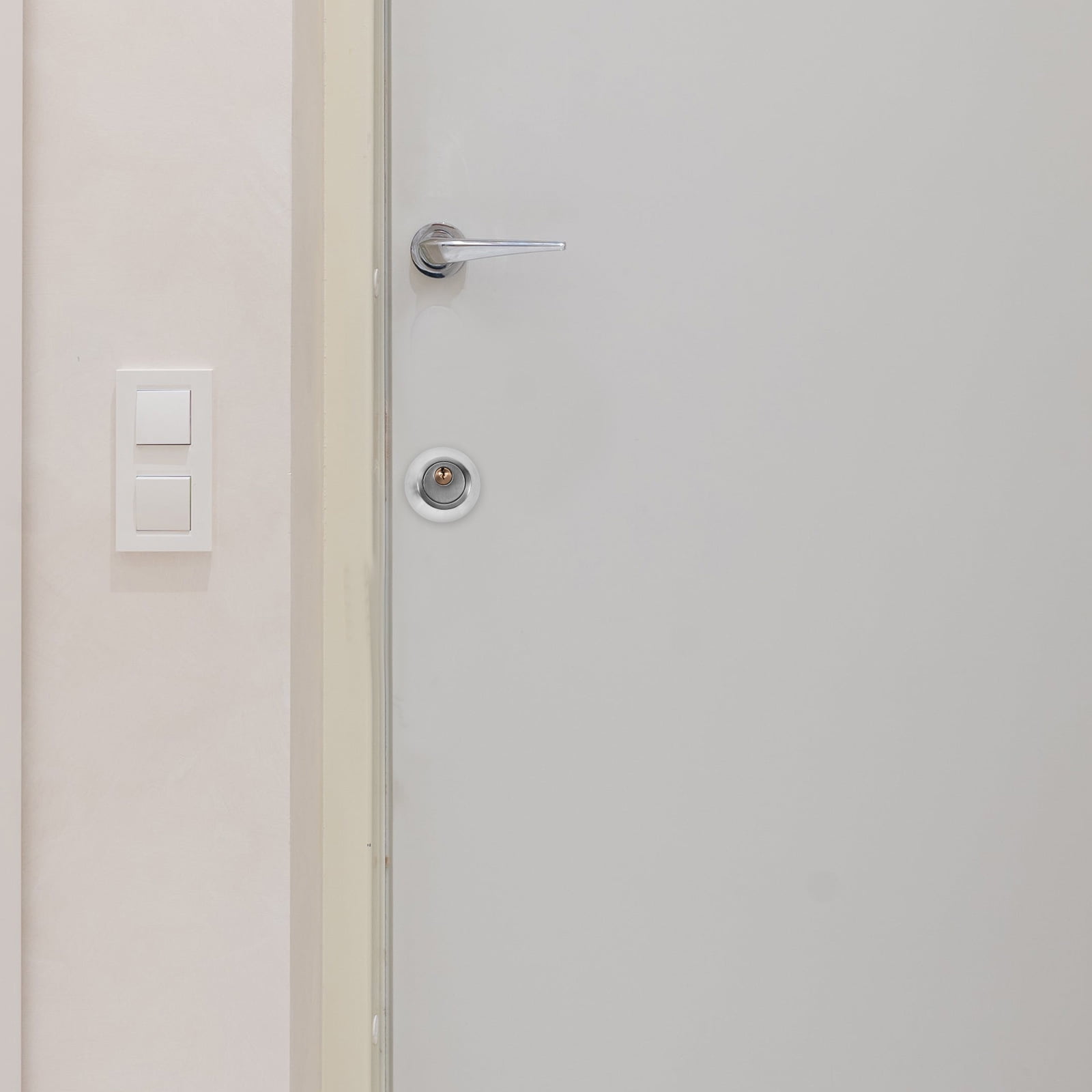 FRCOLOR 1 Set Double Keyed Deadbolt Lock Cylinder Deadbolt Privacy Door ...