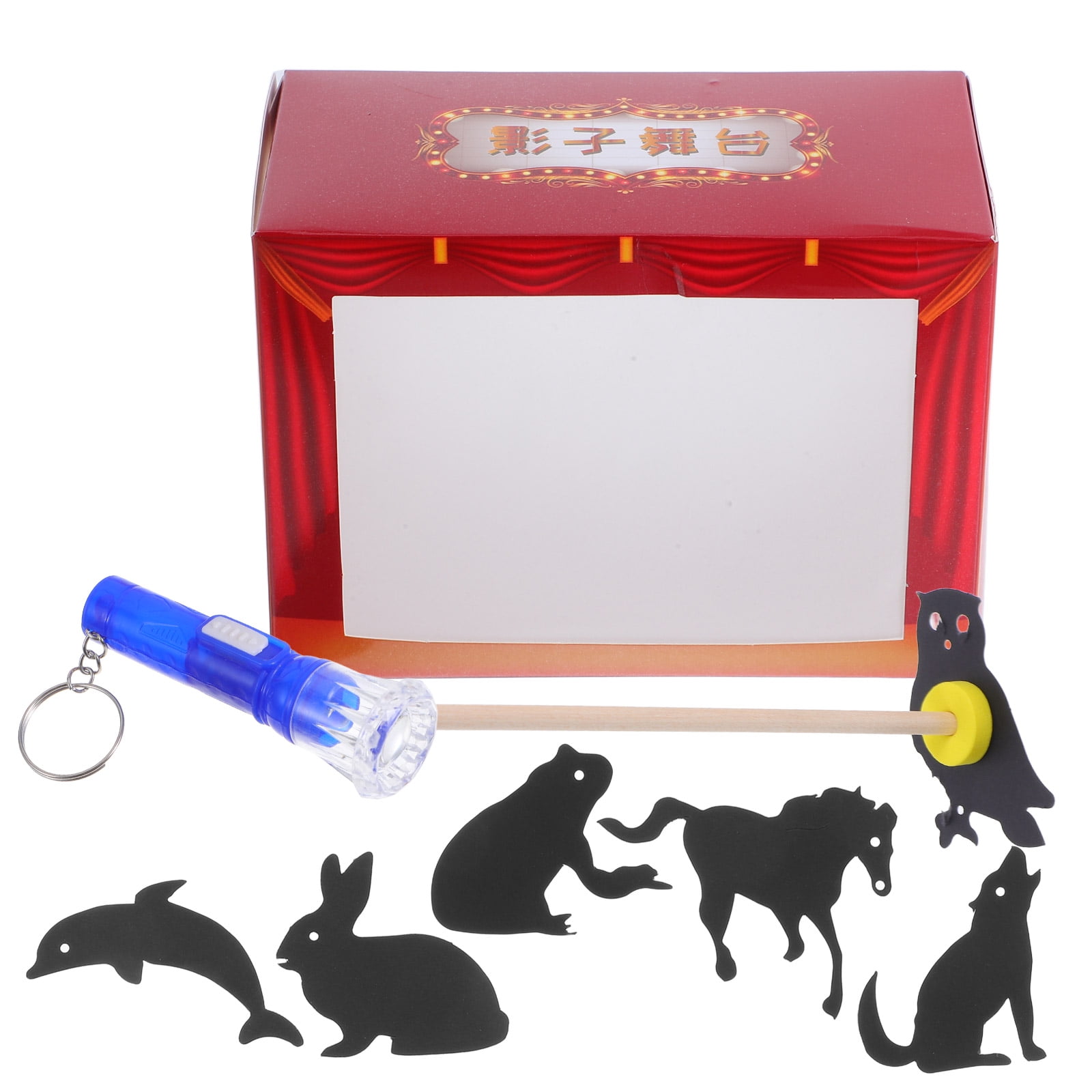 FRCOLOR 1 Set Educational Traditional Puppets Theater Toy Kids Puppets ...