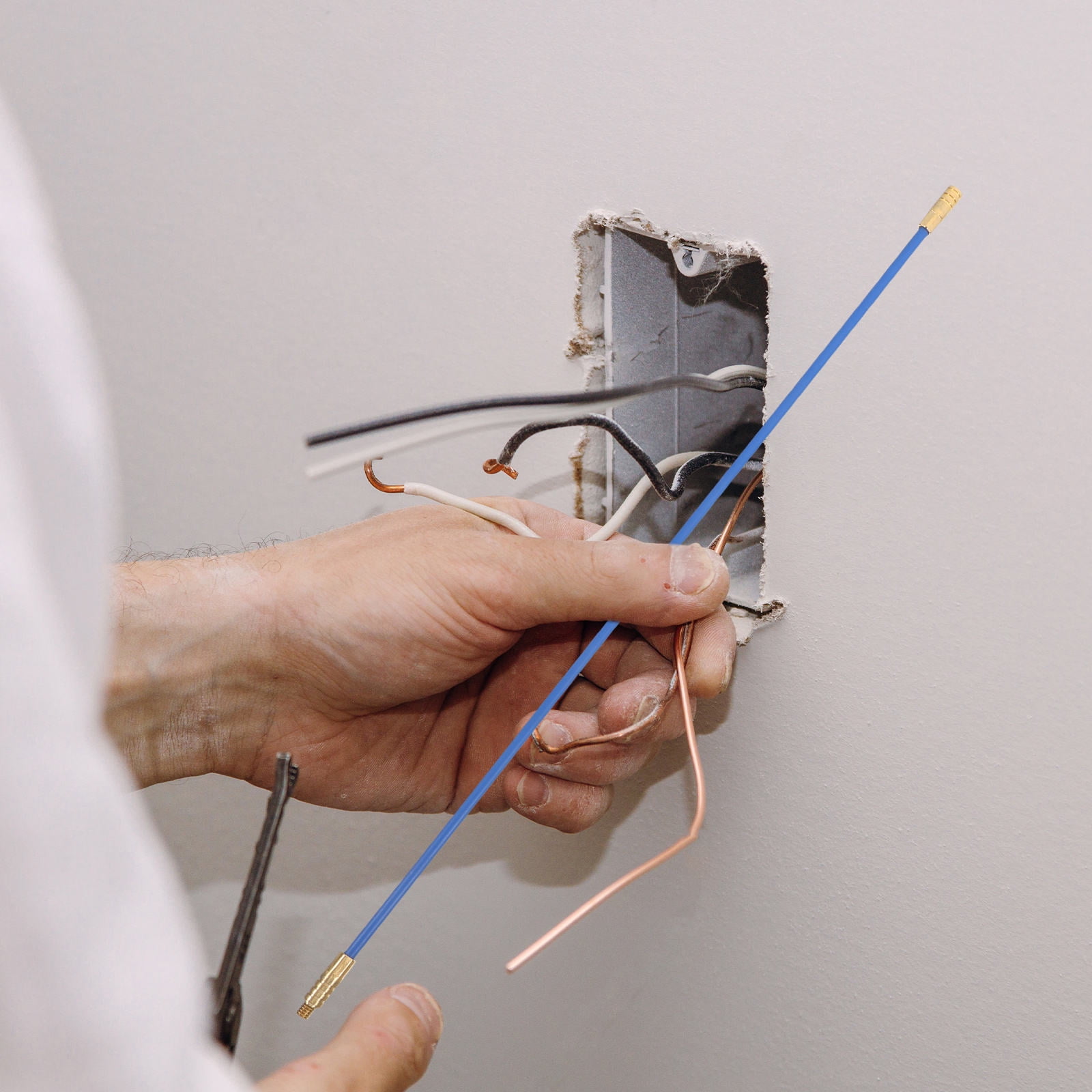 FRCOLOR 1 Set Electrical Tools For Electricians Fiberglass Fish Tape ...