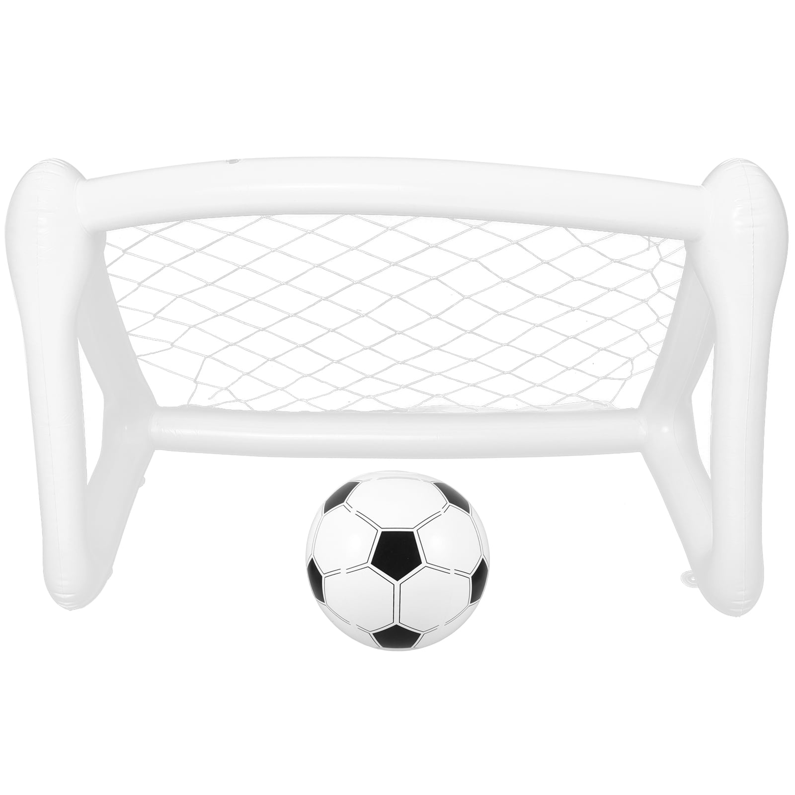FRCOLOR 1 Set Foldable Inflatable Soccer Goal For Toddler Football ...