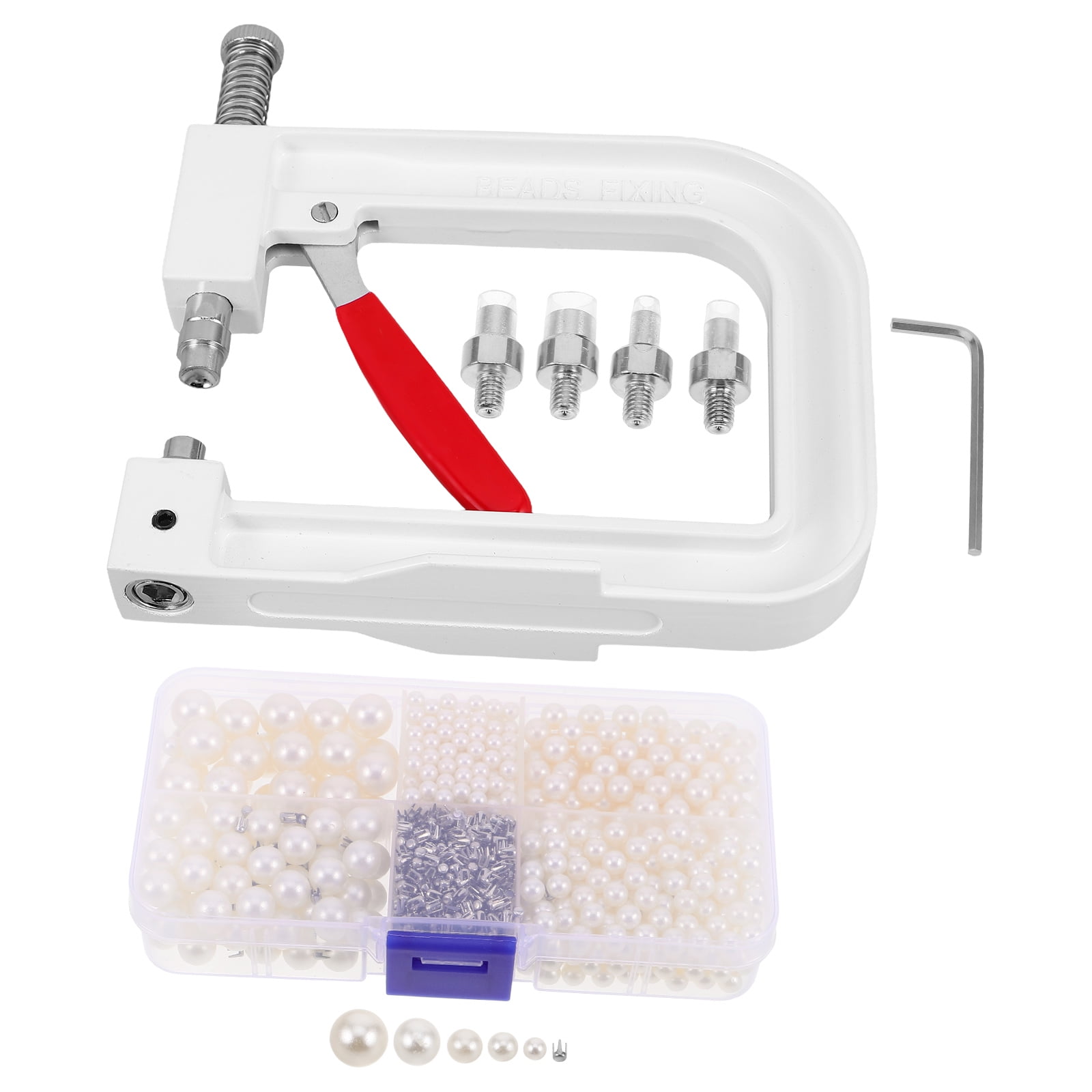 FRCOLOR 1 Set Handheld Pearl Setting Tool Manual Bead Setting Press for ...
