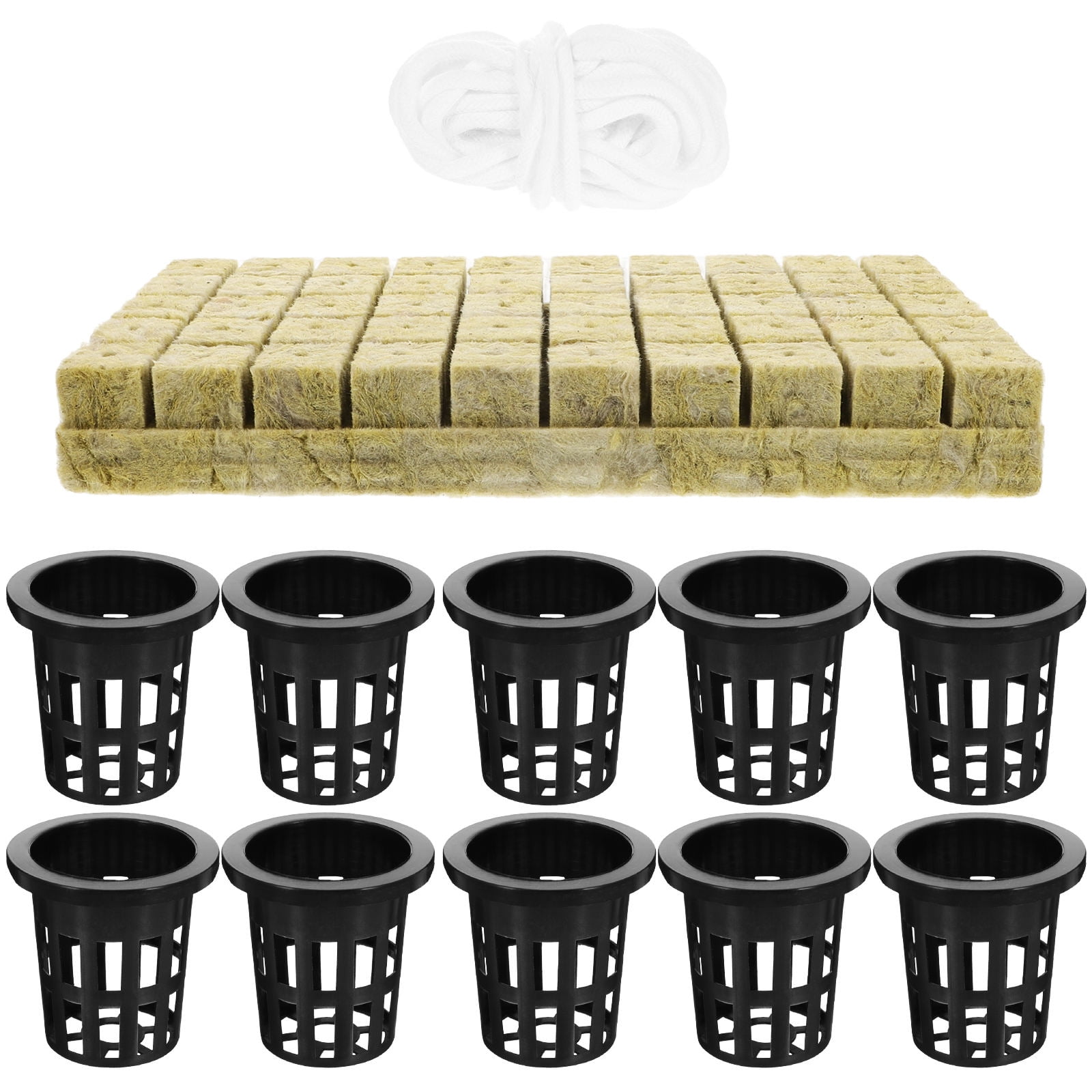 FRCOLOR 1 Set Hydroponic Plant Growing Kit Hydroponics Planter Plastic ...