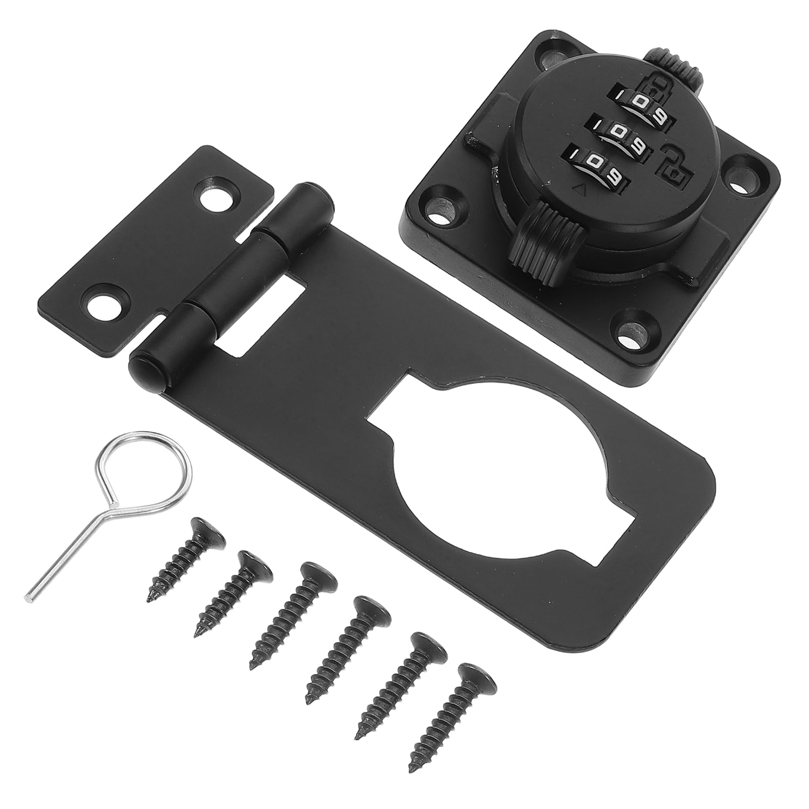 FRCOLOR 1 Set Keyless Combination Lock Mechanical Password Rotary Hasp ...