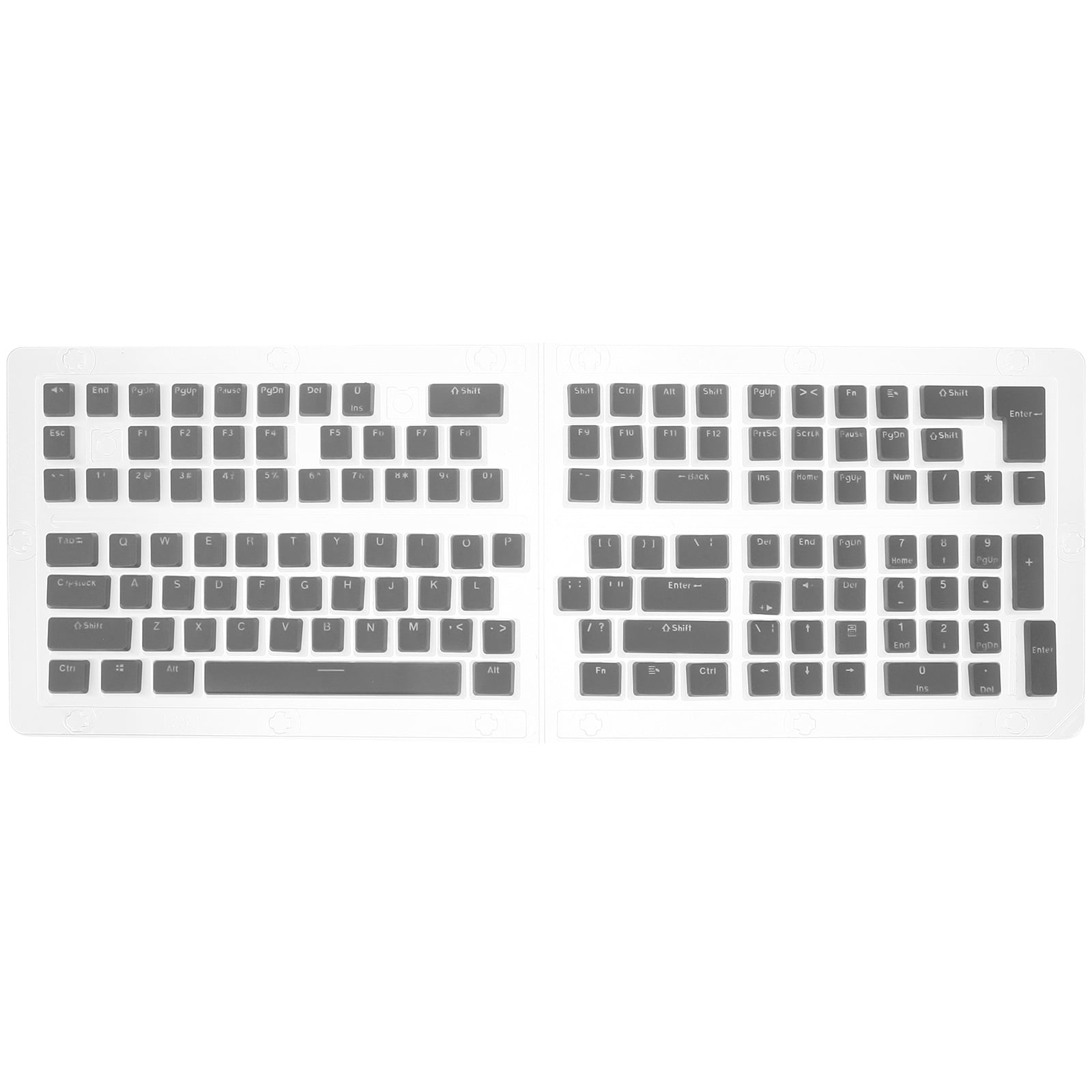 FRCOLOR Hemoton 1 Set Mechanical Keyboard Keycap 129 Key Cap for ...