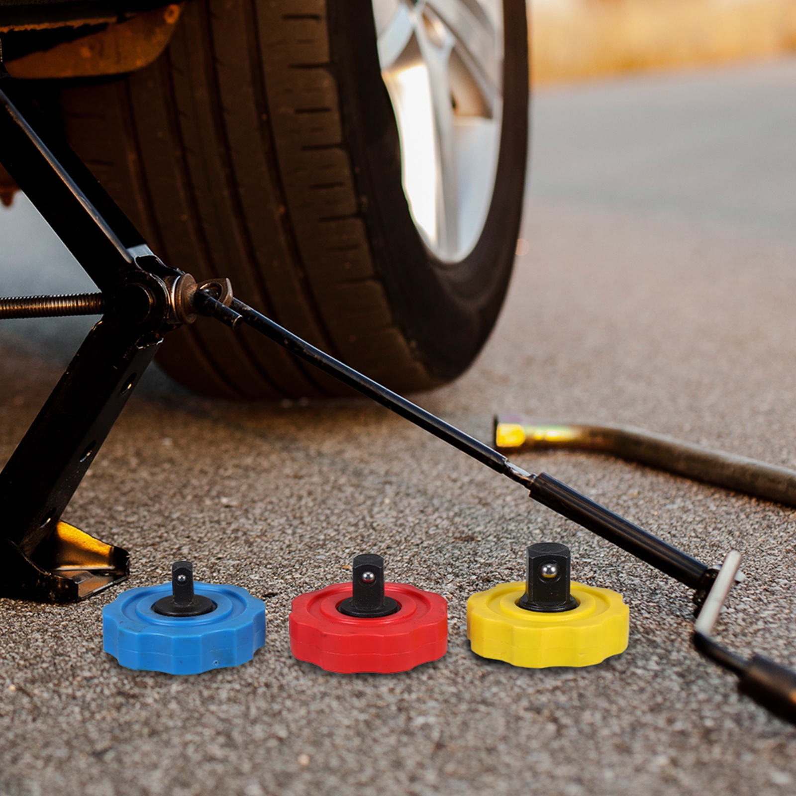 FRCOLOR 1 Set Mini Thumb Ratchet Wrench Set Drive Socket Ratchet ...