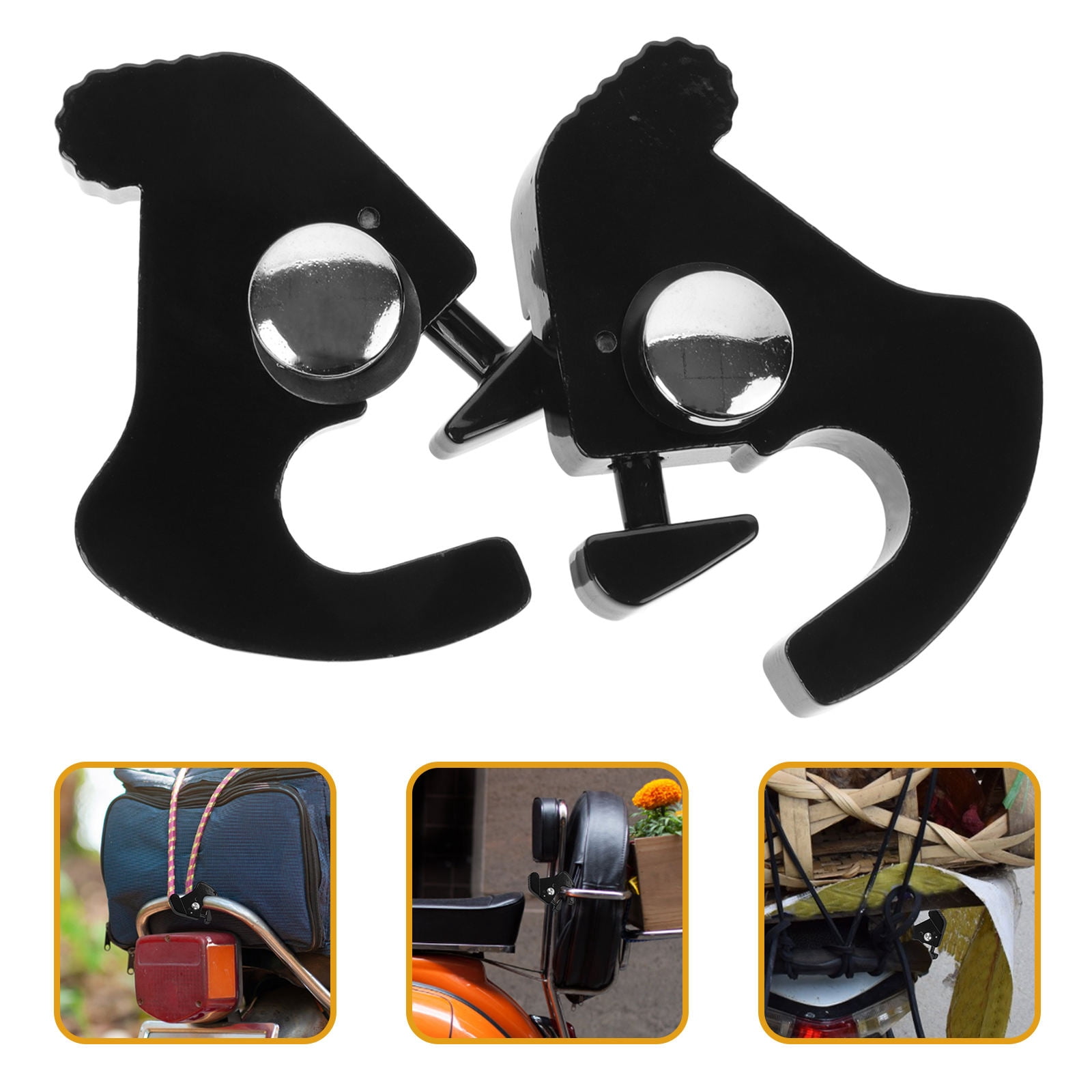 FRCOLOR 1 Set Motorcycle Latch Clips Detachable Rotary Mounting Sissies ...