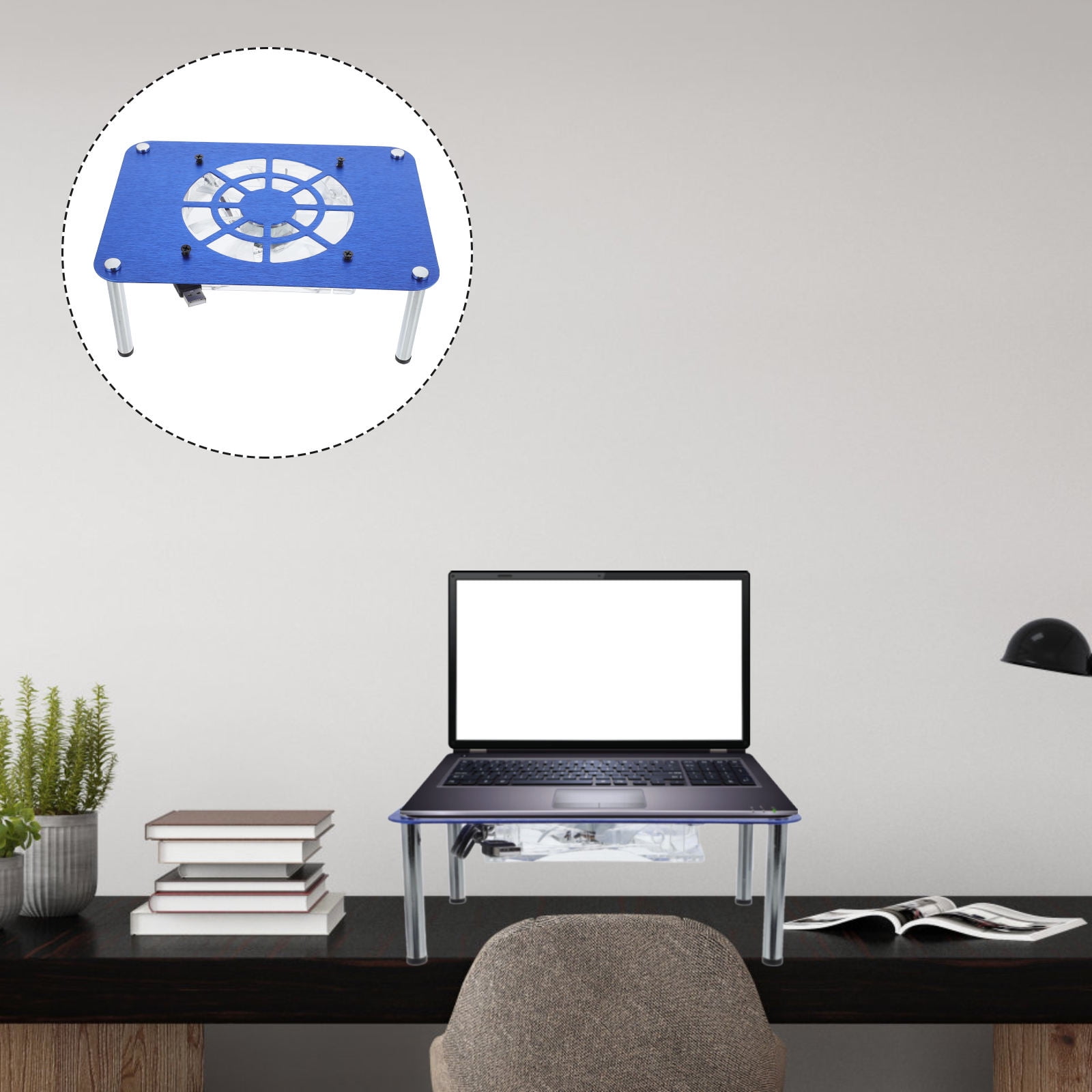 FRCOLOR 1 Set Multi-use Cooling Fan Broadband Radiator Cooler Router ...