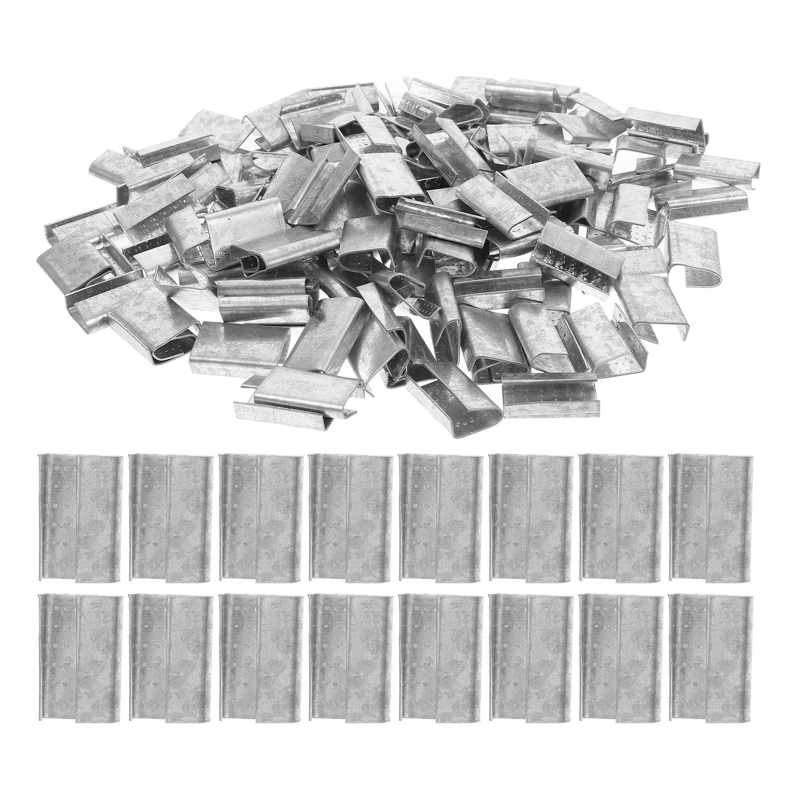 FRCOLOR 1 Set Of Sturdy Metal Banding Clip Buckle Strapping Buckle ...