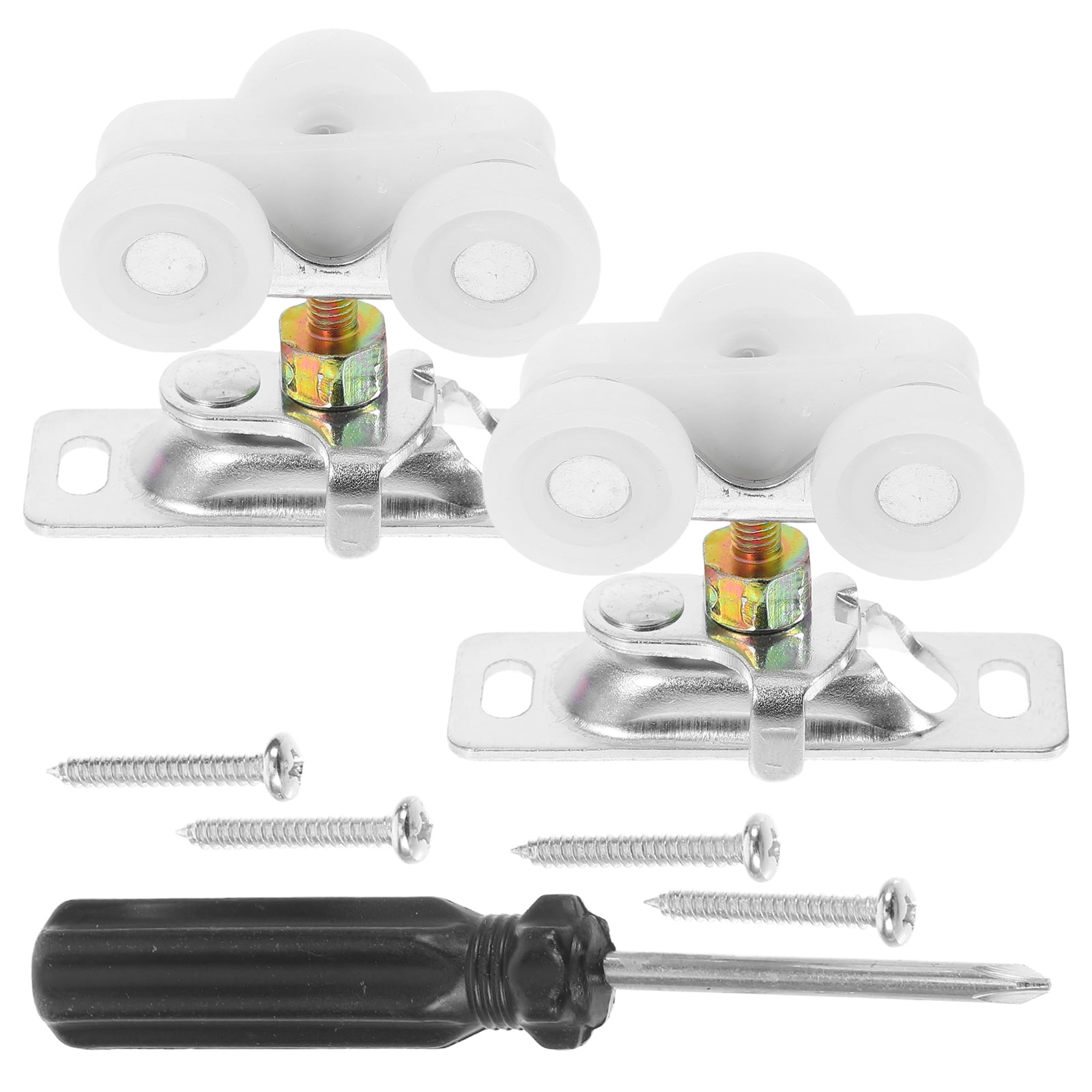 FRCOLOR 1 Set RV Sliding Door Roller with Screwdriver and Screws RV ...