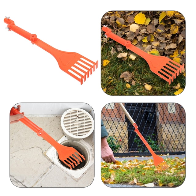 FRCOLOR 1 Set Roof Gutter Cleaner Tool Leaves Cleaner Rake Tool Gutter ...