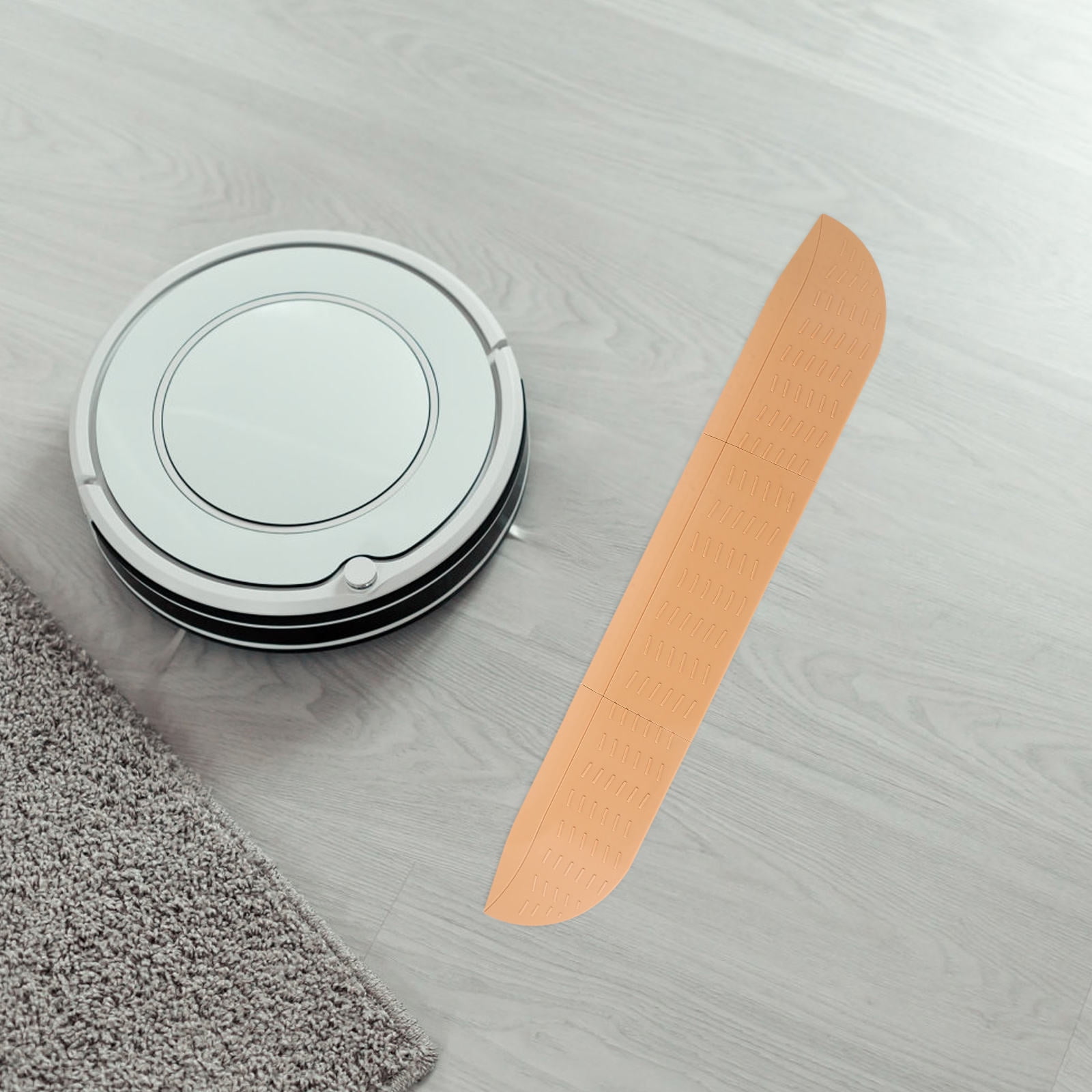 FRCOLOR 1 Set Rubber Threshold Mat for Robot Vacuums Robot Climbing Mat ...