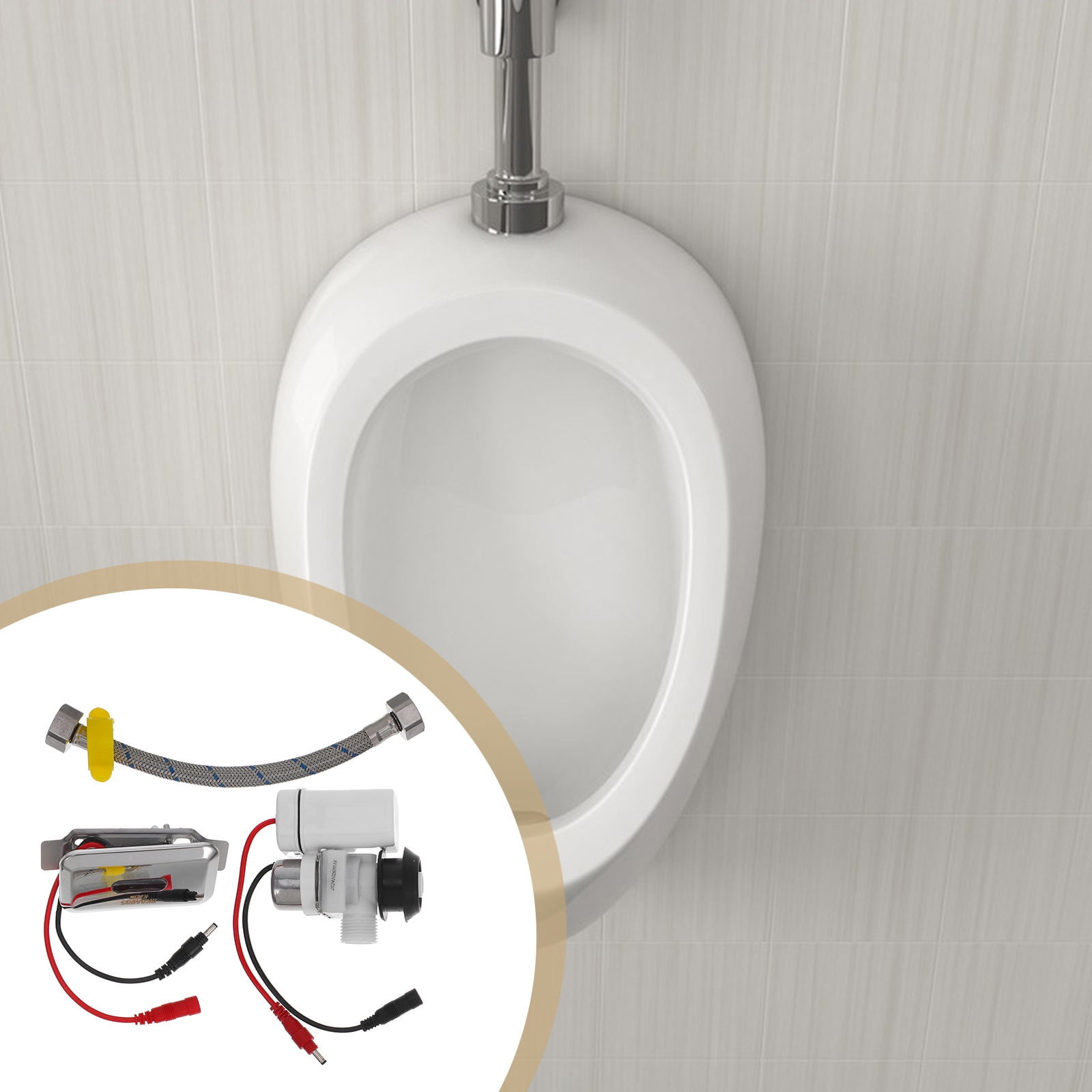FRCOLOR 1 Set Sensor Urinal Flush Valve Toilet Flushing Device ...