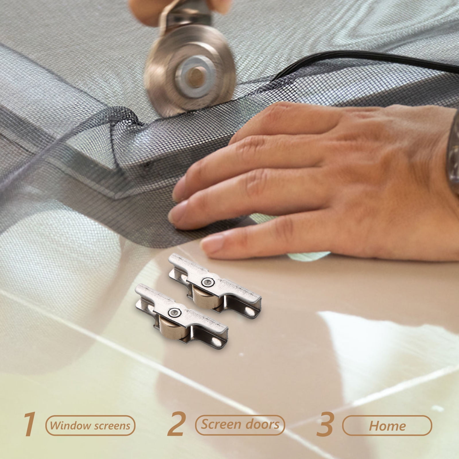 FRCOLOR 1 Set Of Sliding Window Rollers Sliding Door Hanging Wheel ...