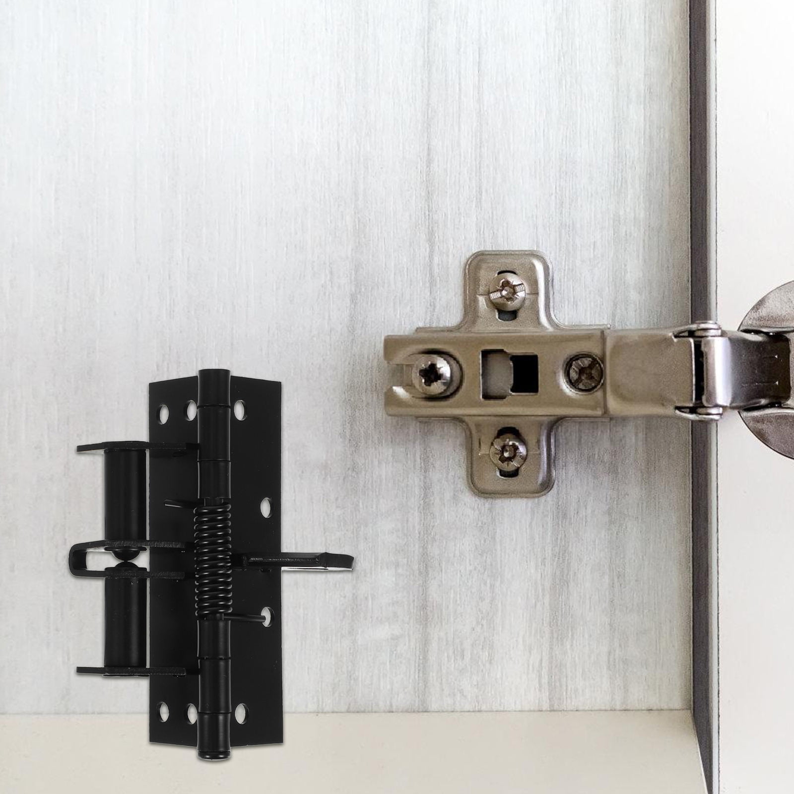 FRCOLOR 1 Set Spring Hinge Door Closer Door Spring Outdoor Hinges Door ...