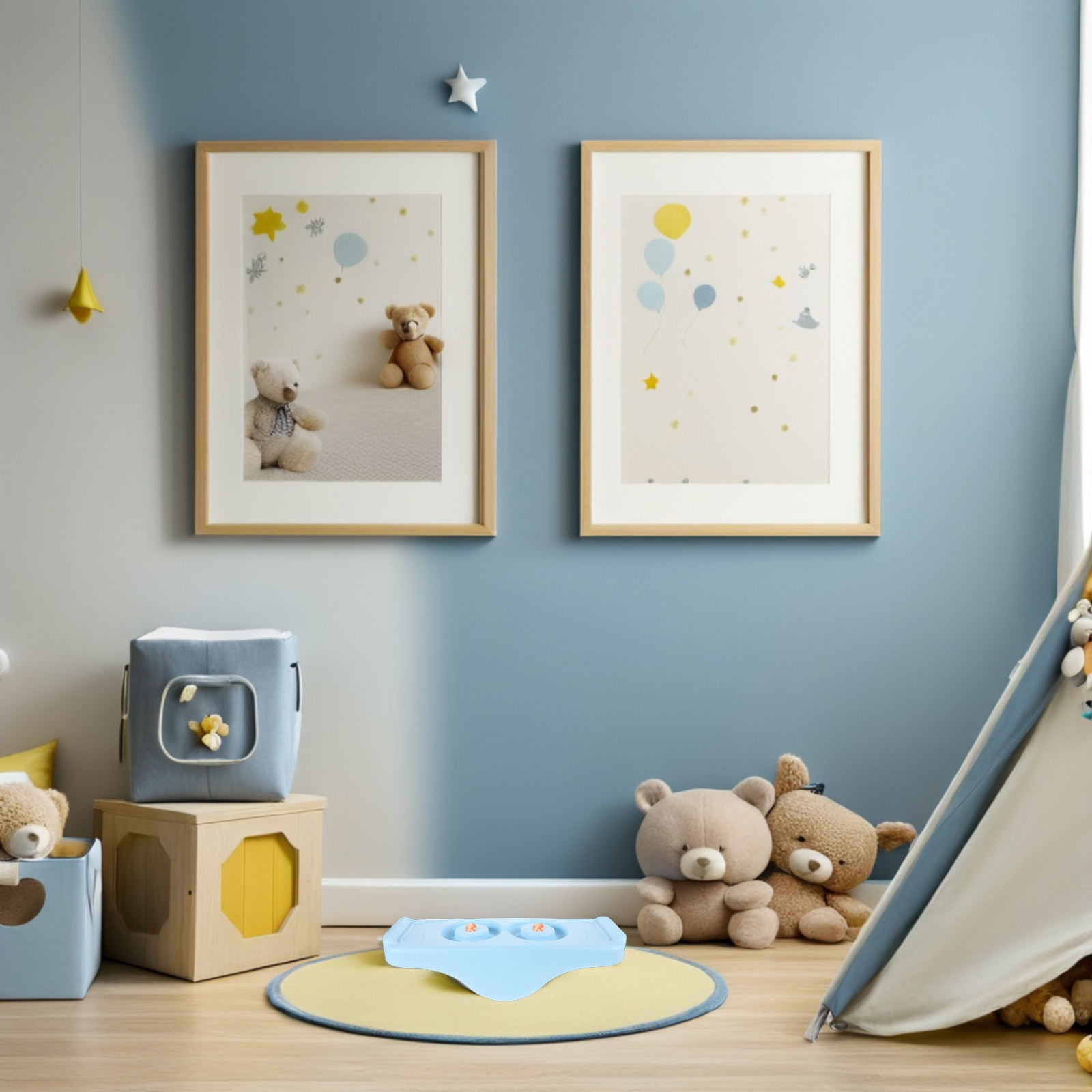 FRCOLOR 1 Set Standing Desk Rocker Board for Kids Balance Beam Board ...