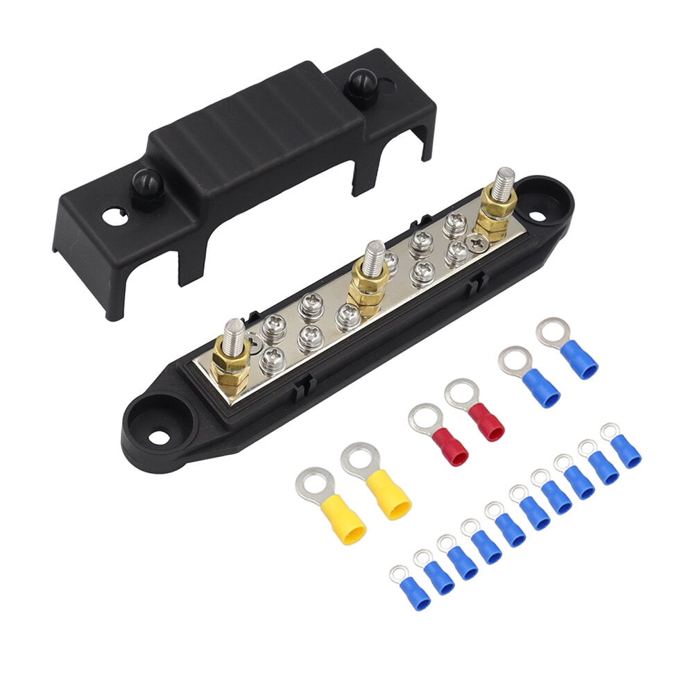 FRCOLOR 1 Set Terminal Bus Bar Electrical Bus Bar Power Distribution ...
