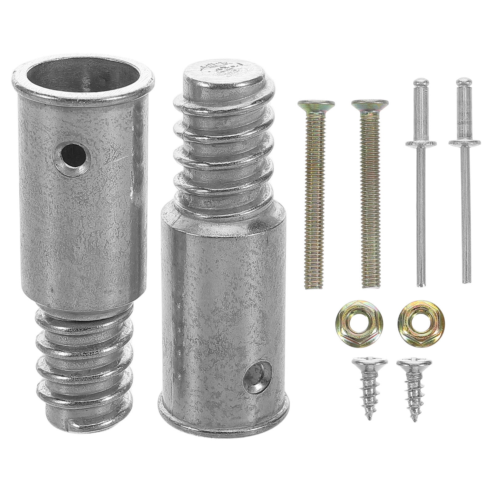 FRCOLOR 1 Set Threaded Tip Repair Kit for Broom Handle 19 MM Silver ...