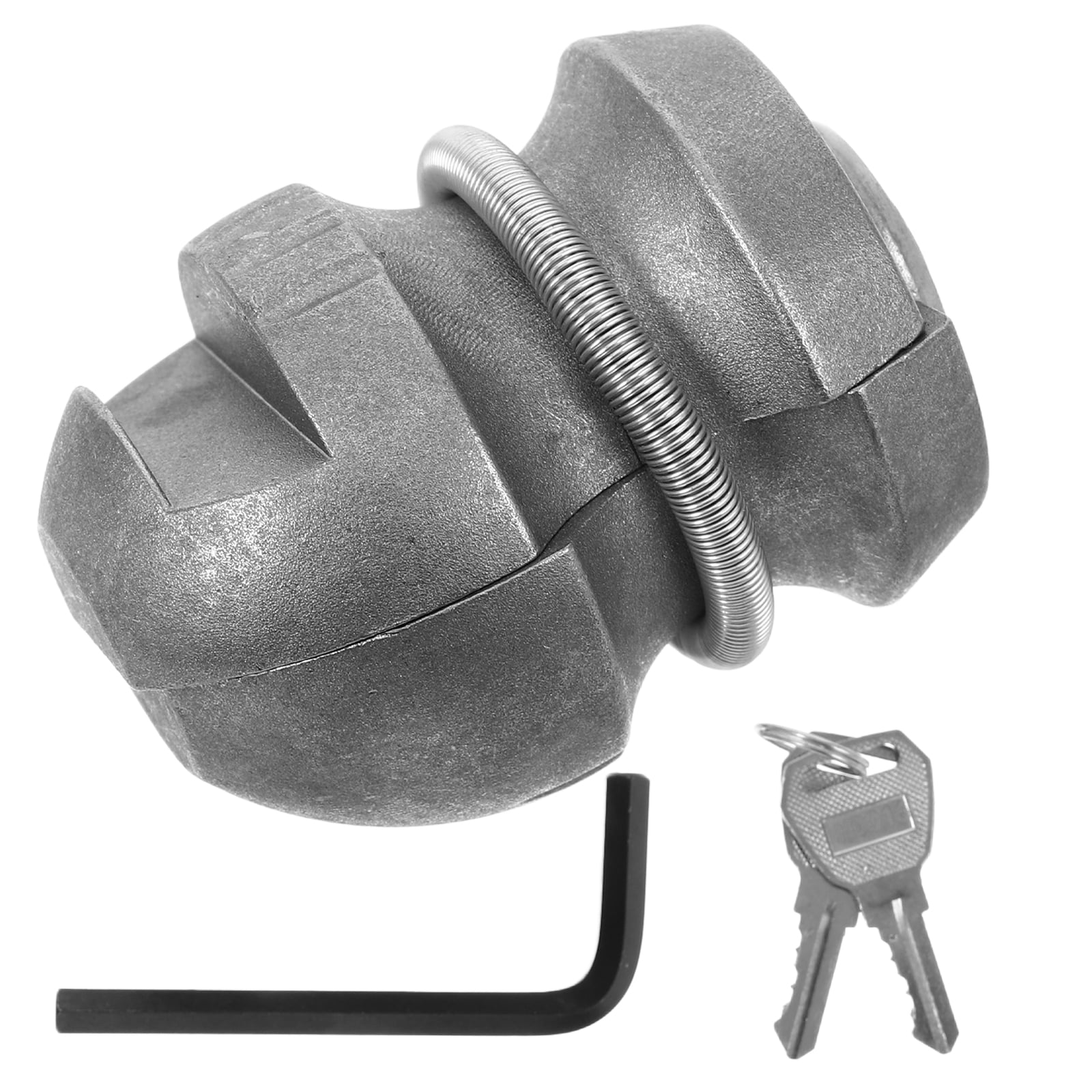 FRCOLOR 1 Set Trailer Hitch Coupler Lock 50mm Anti-Theft Ball Lock Long ...