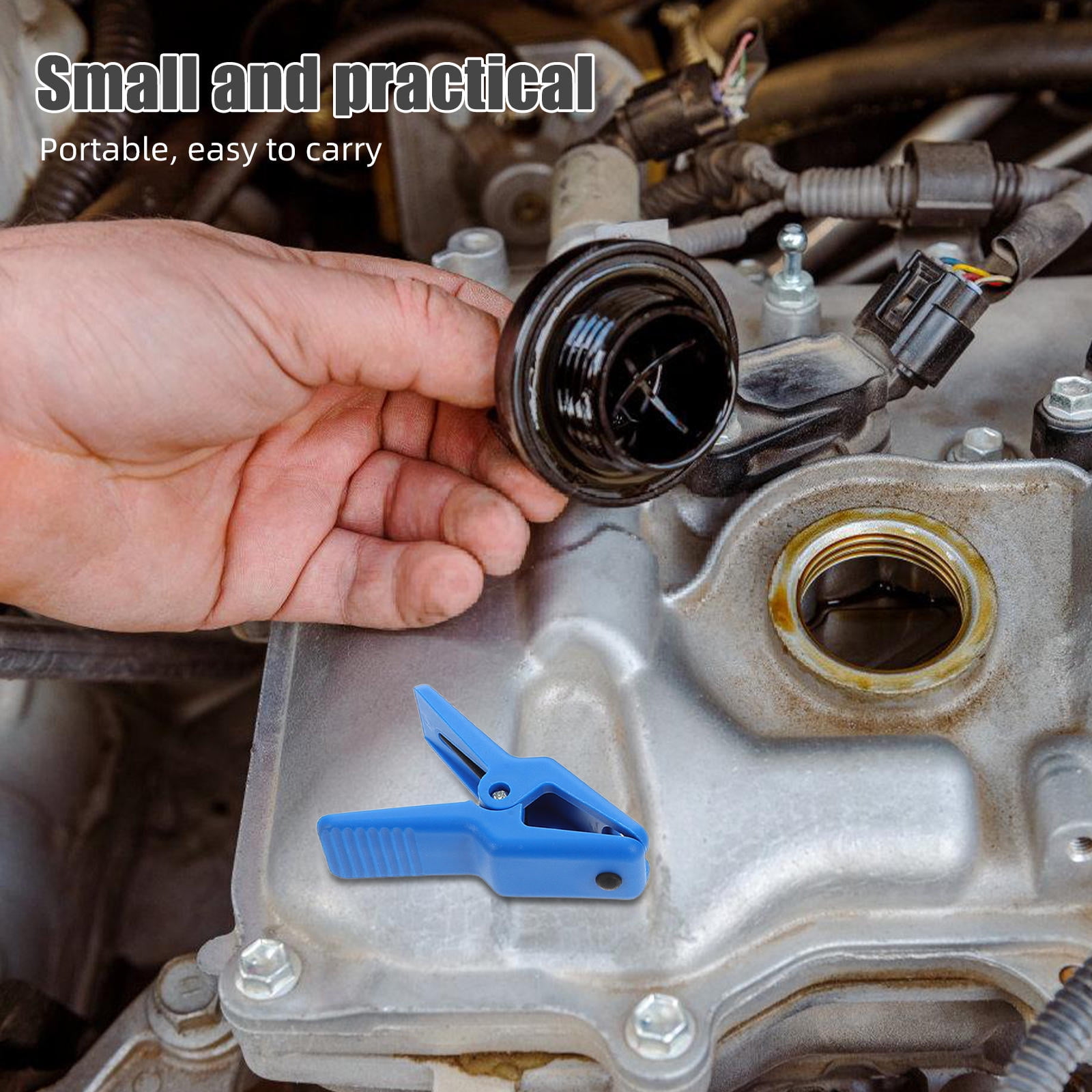 FRCOLOR 1 Set Universal Brake Line Clamp Tools Nylon Hose Clamp Pliers ...