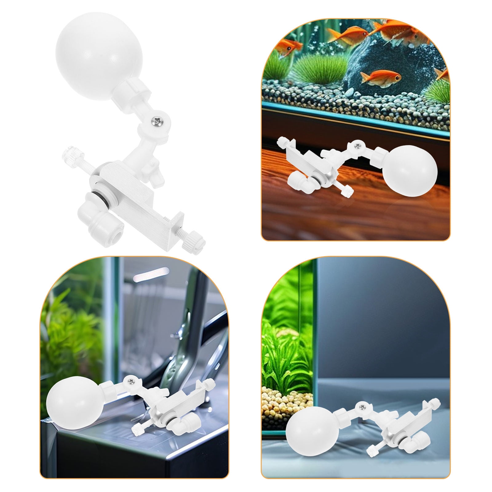 FRCOLOR 1 Set Water Filter Float Ball Valve Adjustable Float Valve ...