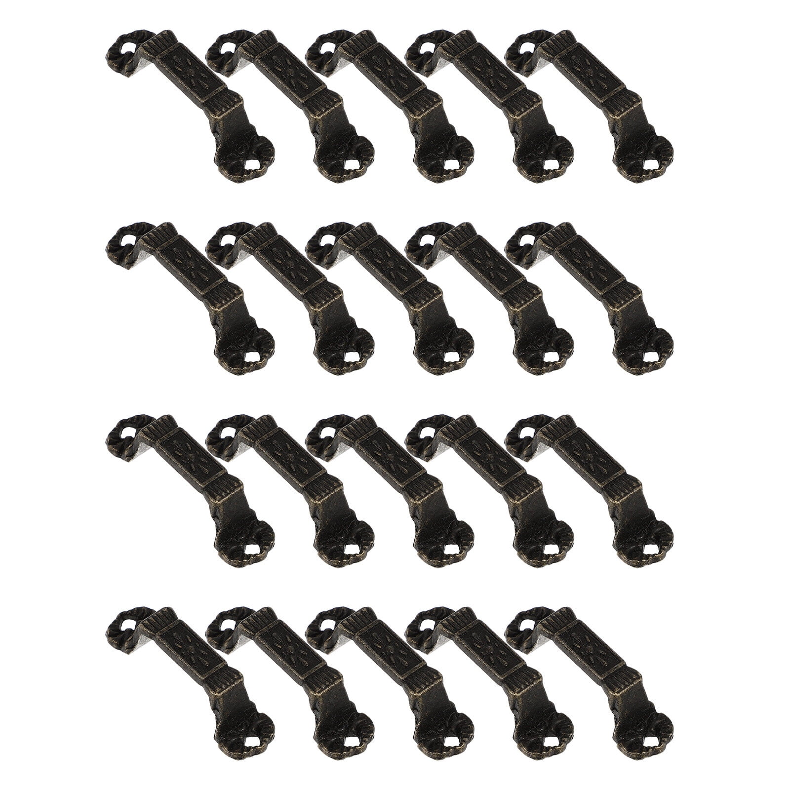 FRCOLOR 1 Set Wood Box Hand Grips Zinc Alloy Handles Pulling Handles ...