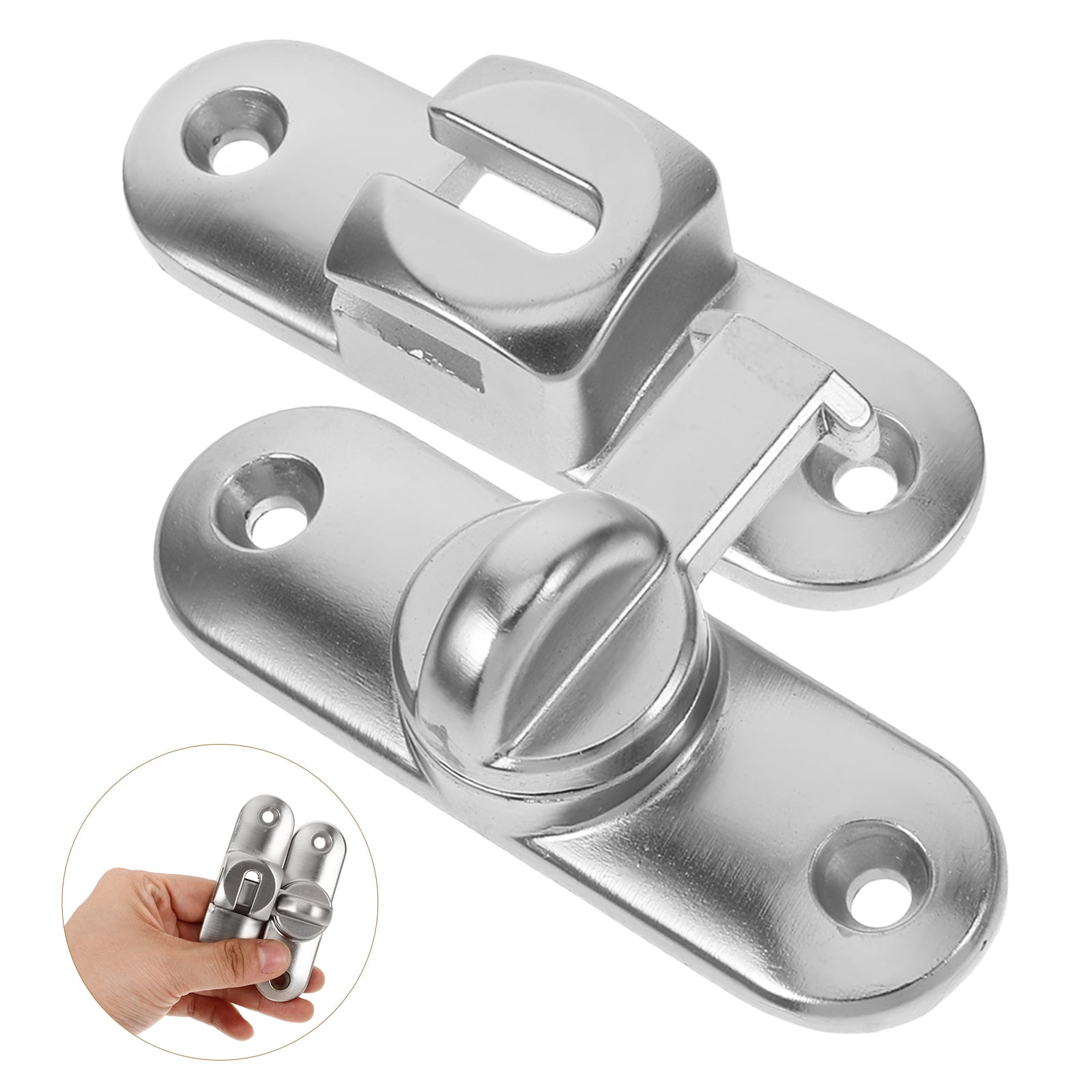 FRCOLOR 1 Set Zinc Alloy Flip Latch Lock For Barn Doors Lock For Doors ...