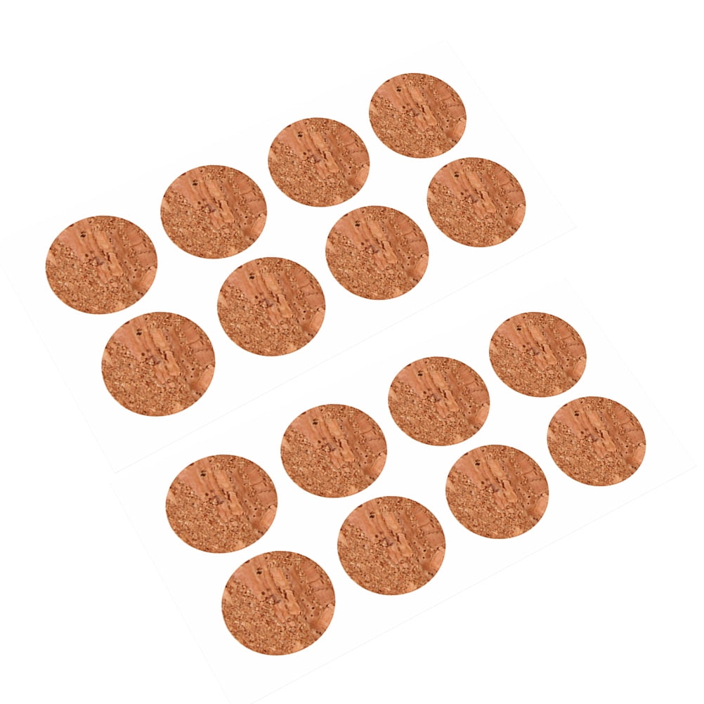 FRCOLOR 1 Set of 9 Pcs Wooden Label Stickers Name Tag Label Sticker ...