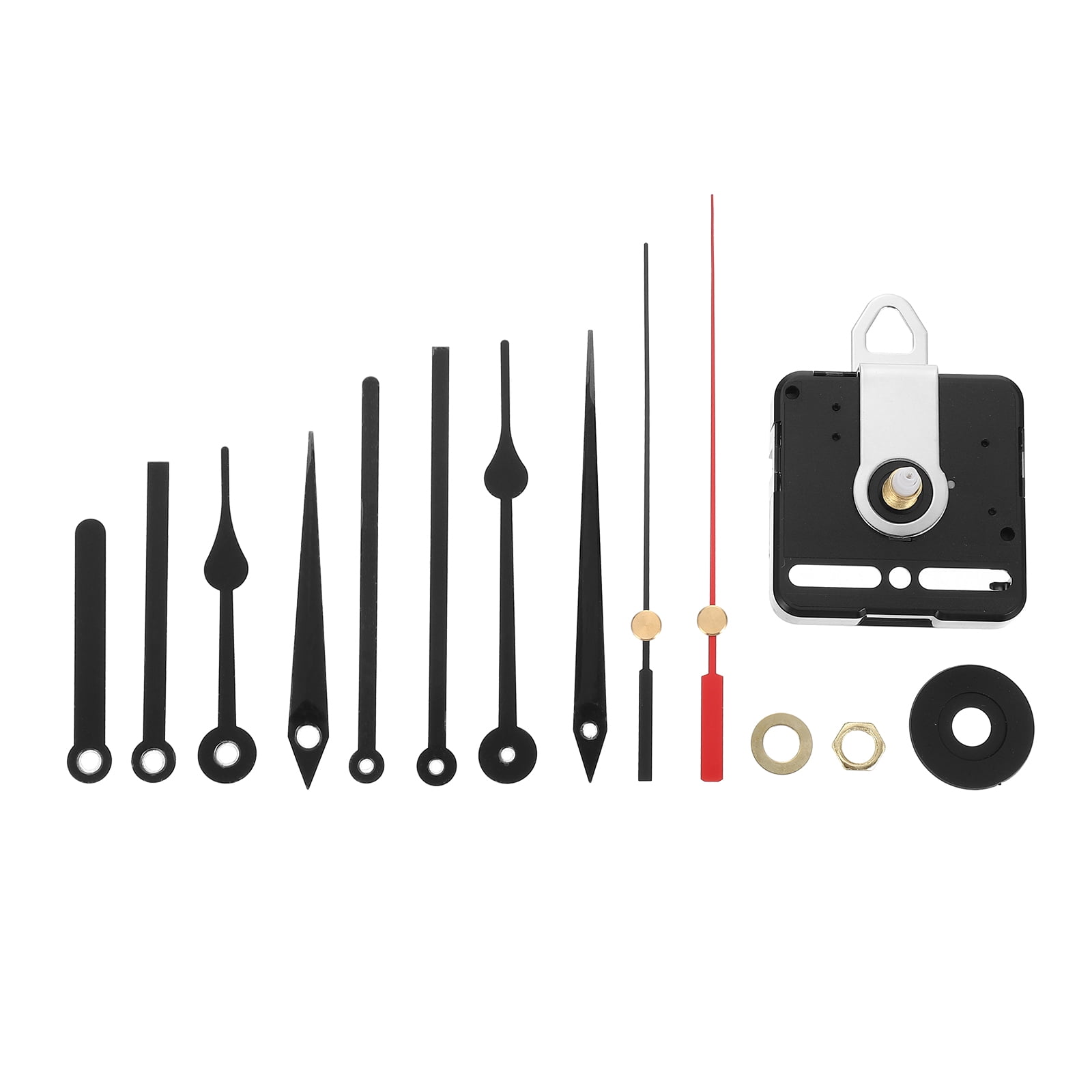 FRCOLOR 1 Set of DIY Clock Movement Replacement Pointer Clock Parts ...
