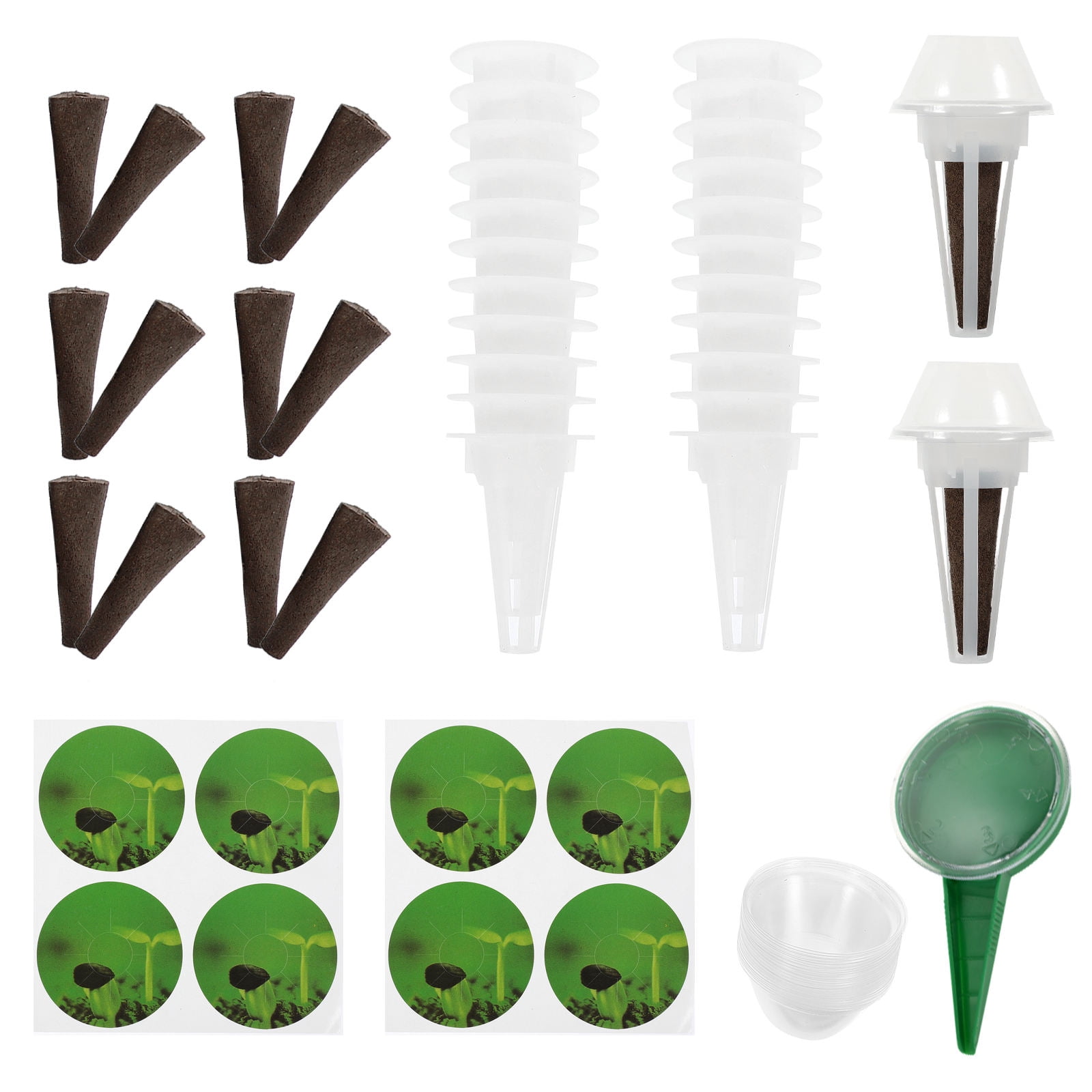 FRCOLOR 1 Set of Hydroponics Plant Growing Containers Plant Baskets Kit ...