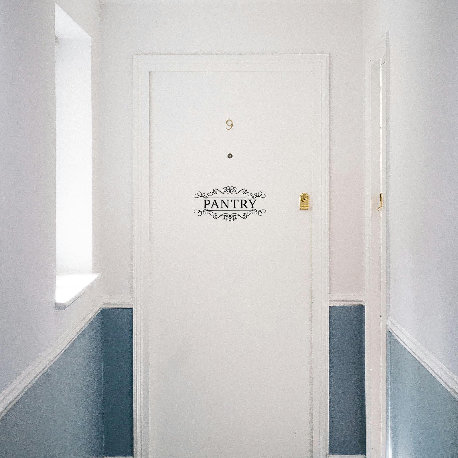 FRCOLOR 1 Sheet Pantry Word Sticker For Storage Room Laundry Room Wall ...