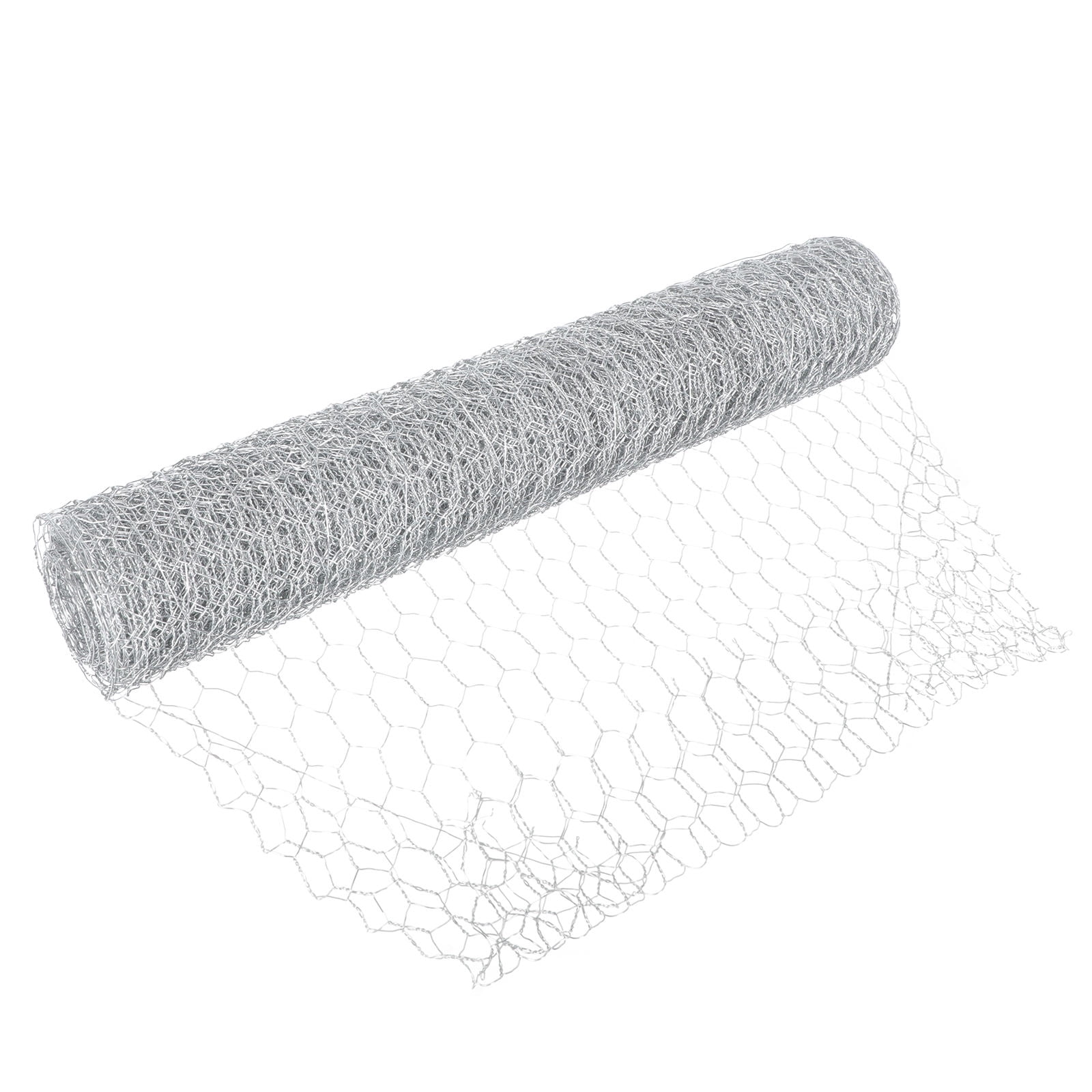 FRCOLOR 1 roll of Chicken Wire Net Hexagonal Wire Net Fence Wire Mesh ...