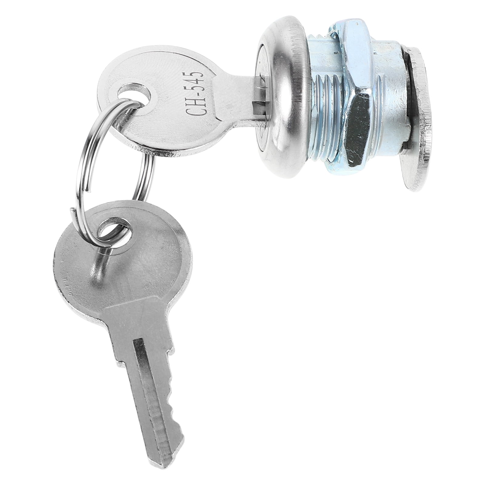 Motorcycle Rear Trunk Lock CH545 Key Zinc Alloy Silver Security Lock ...