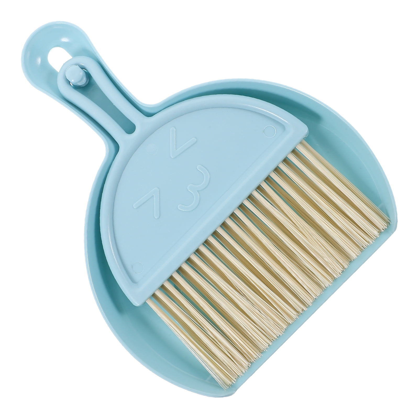 FRCOLOR 1 set of Dustpan Brush Set Small Mini Scrubber Dust Pan Broom ...