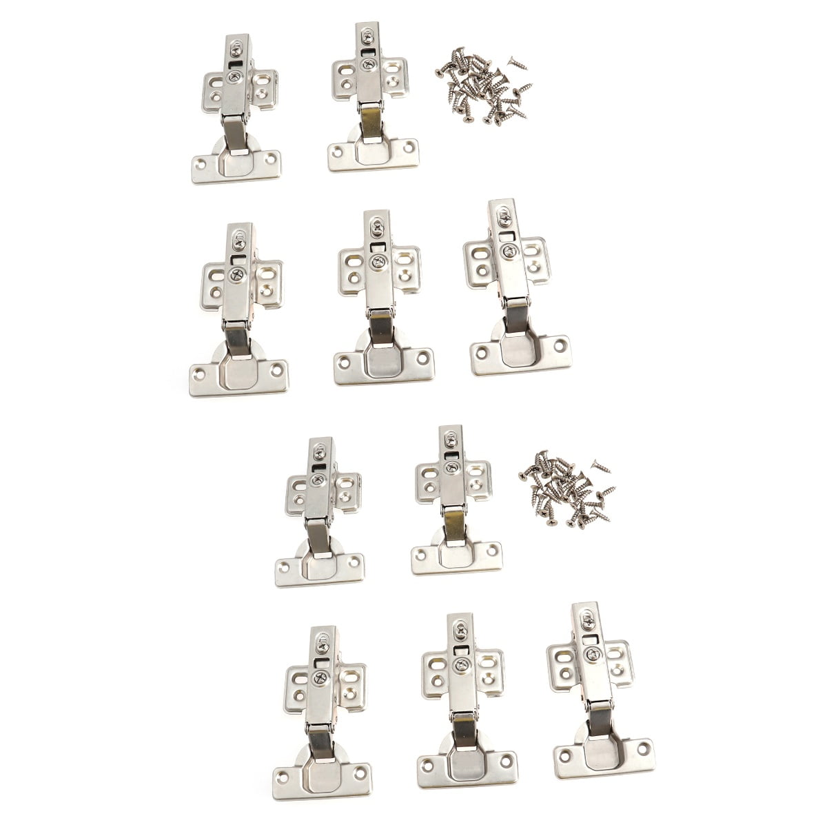 FRCOLOR 10 PCS 1.2mm Thickness Steel Face Frame Mounting Furniture ...