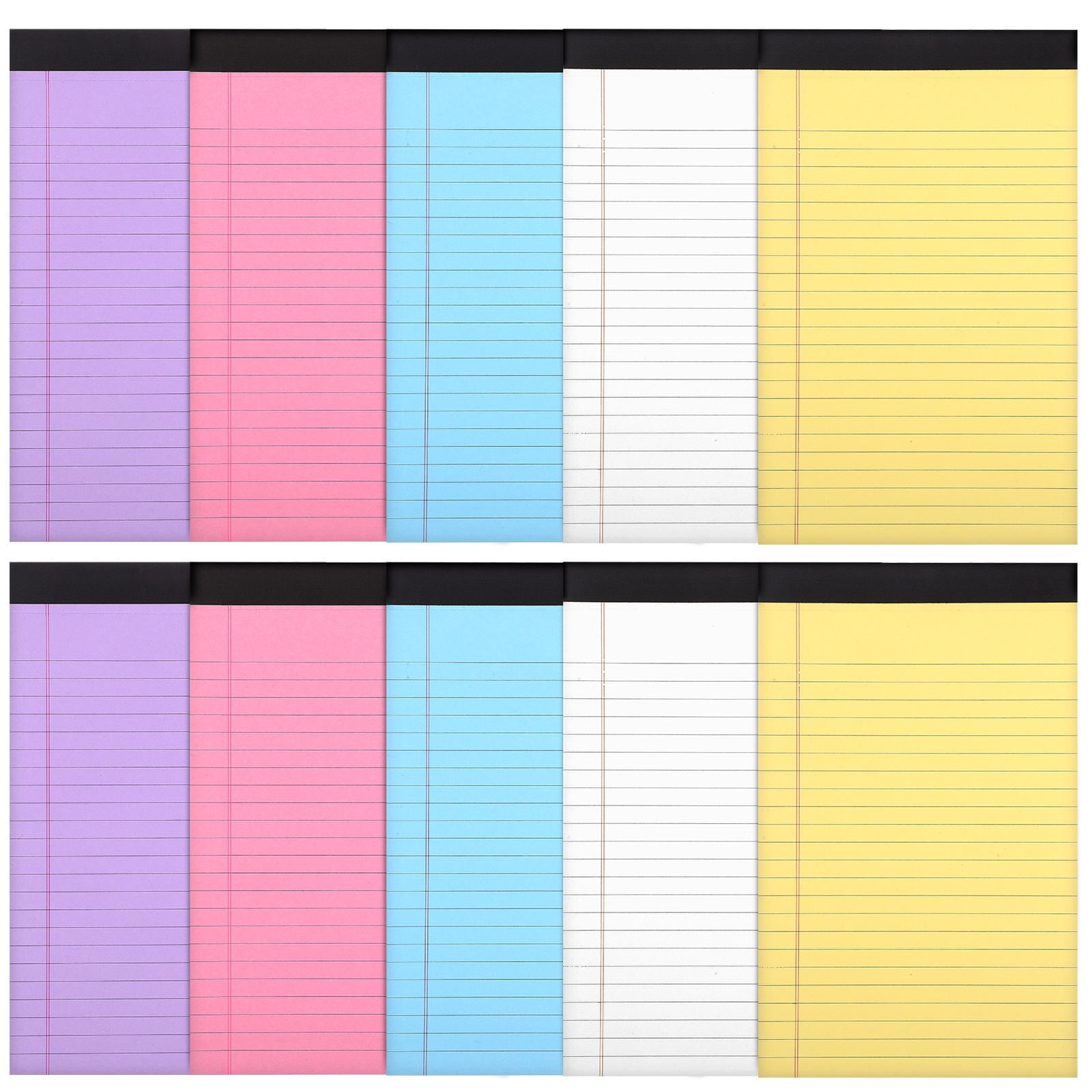 Multi Color Writing Notepads with Sheets for Note Taking Office ...
