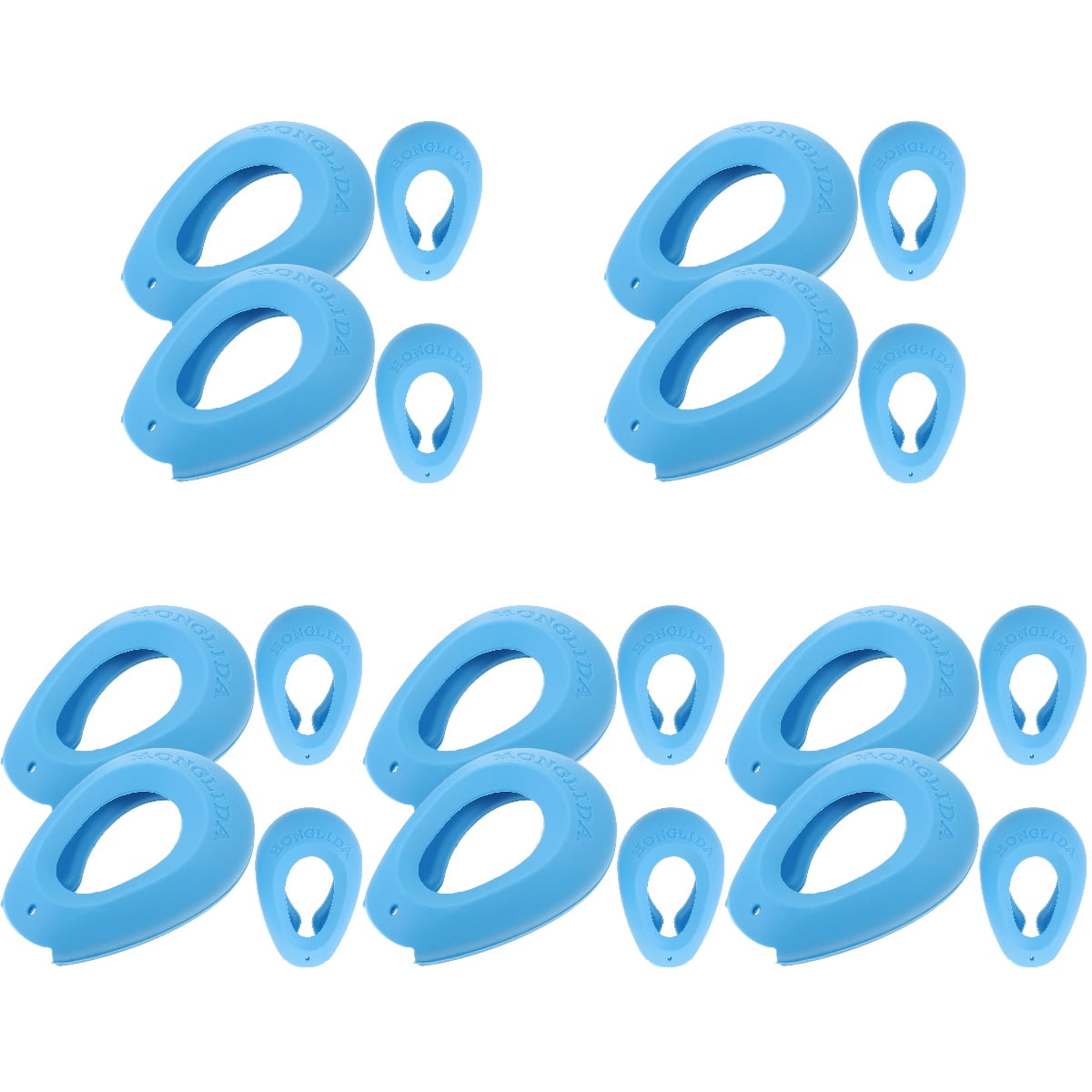 FRCOLOR 10 Pairs Ear Covers for Dyeing Ear Caps for Hair Dye Hair Salon ...
