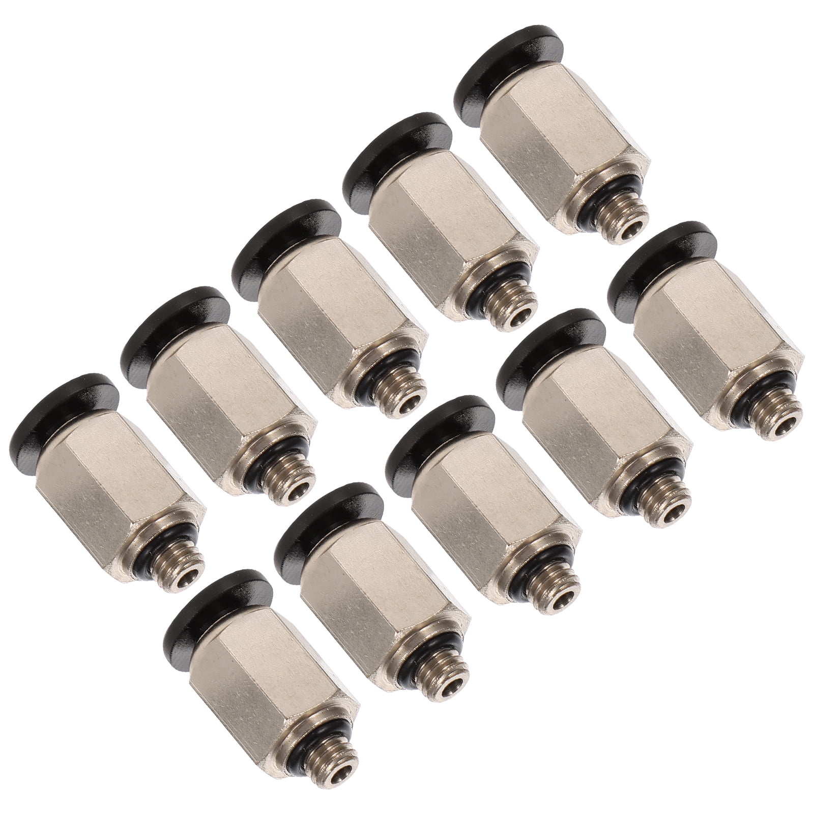 FRCOLOR 10 Pcs Air Hose Fitting Metal Quick Connector Telephone Camera ...