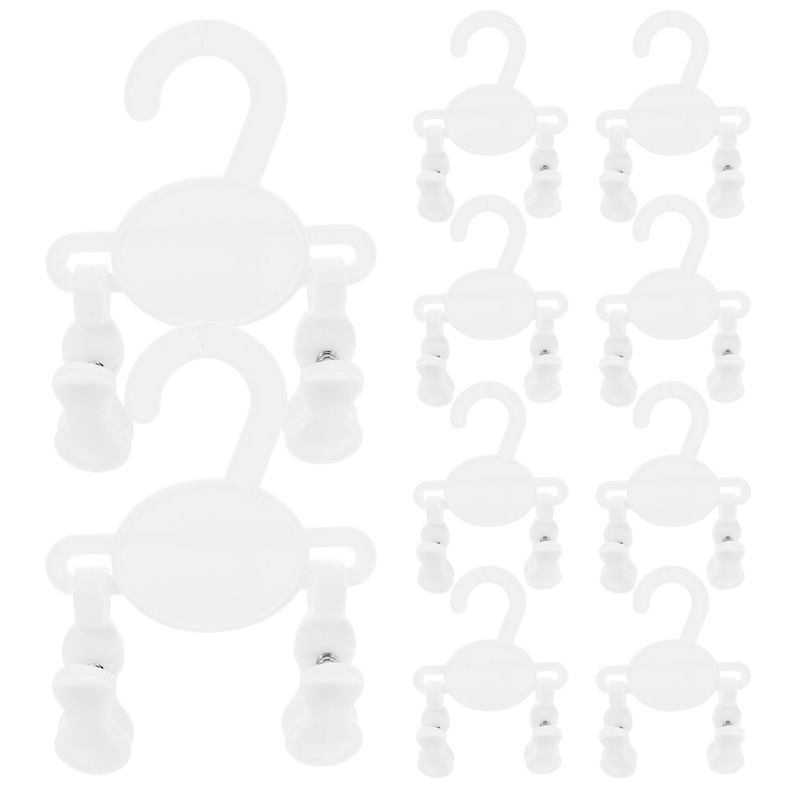FRCOLOR 10 Pcs Boot Hangers Clips Kids Laundry Hooks Hanging Clips ...